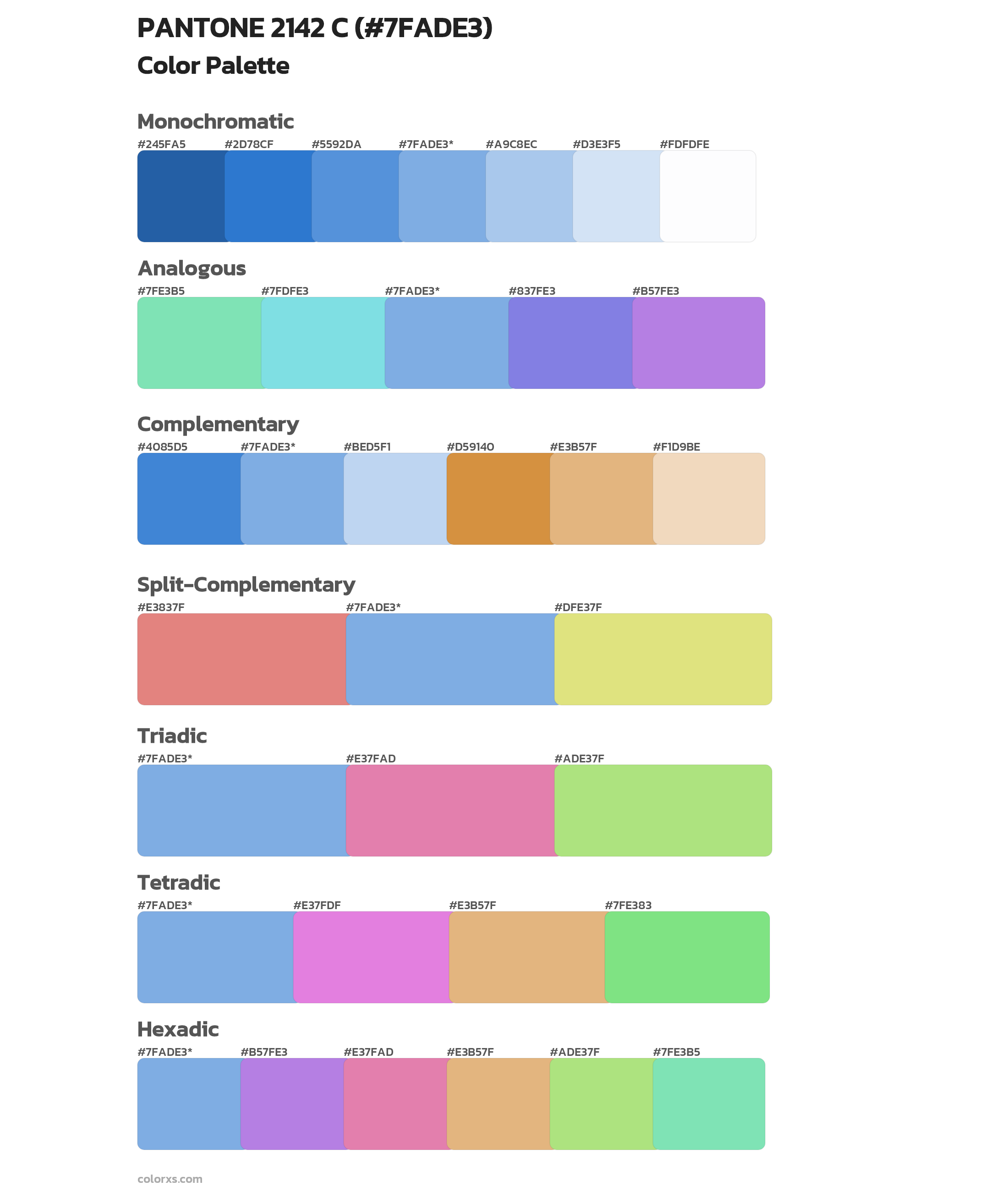 PANTONE 2142 C color palettes - colorxs.com