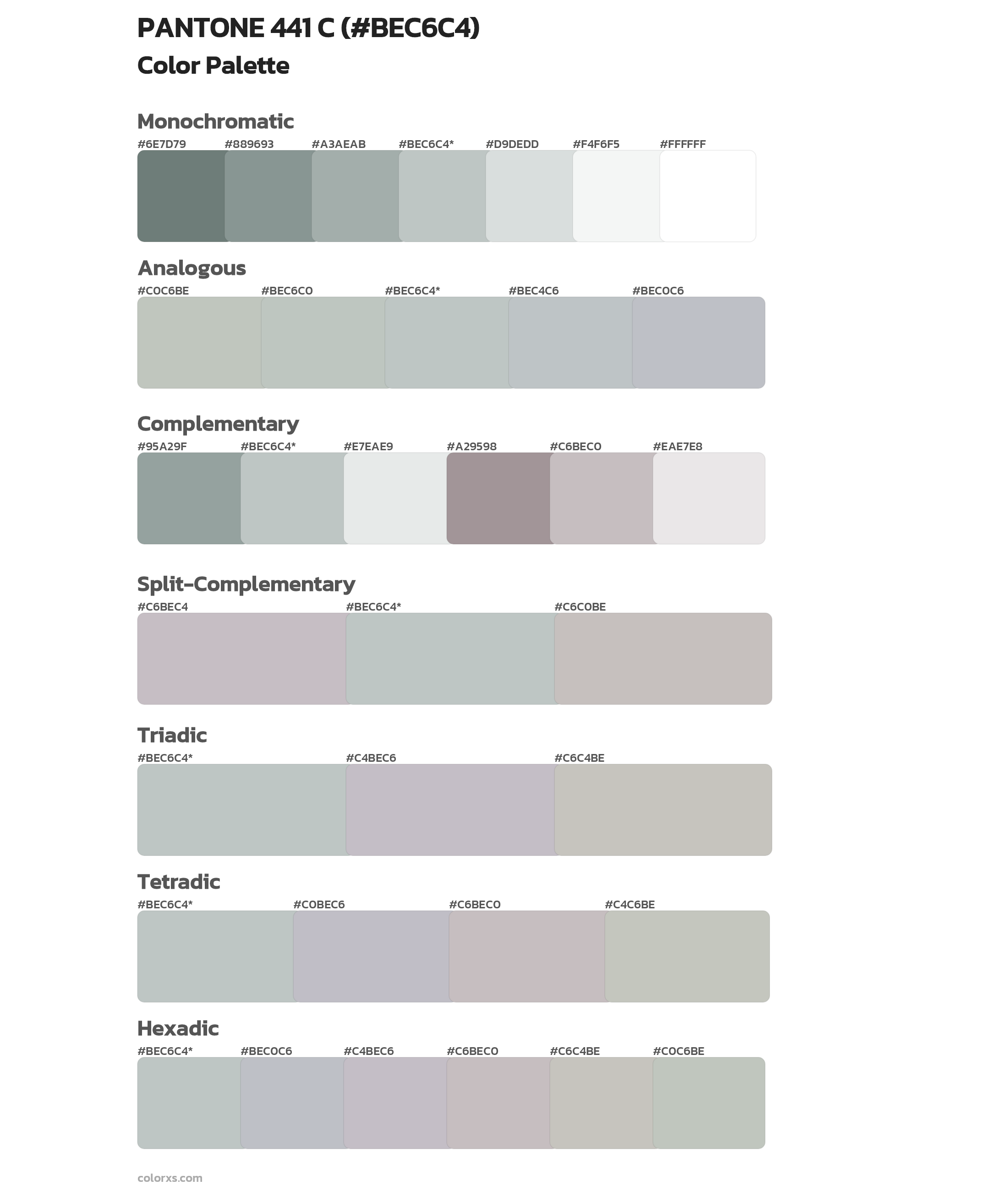 PANTONE 441 C Color Palettes And Color Scheme Combinations Colorxs PANTONE 441 C Color Palettes And Color Scheme Combinations Colorxs