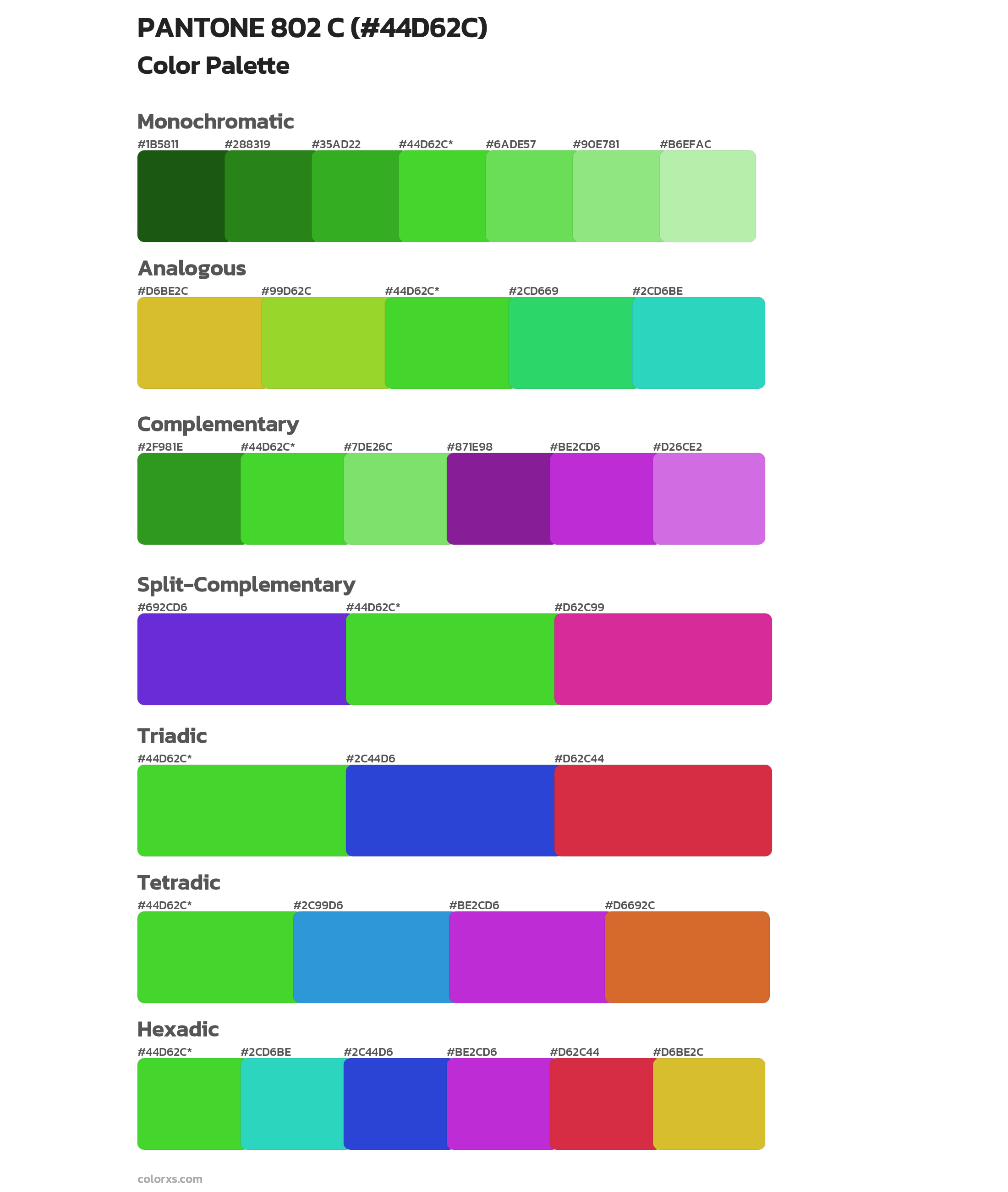 PANTONE 802 C Color Palettes Colorxs PANTONE 802 C Color Palettes Colorxs