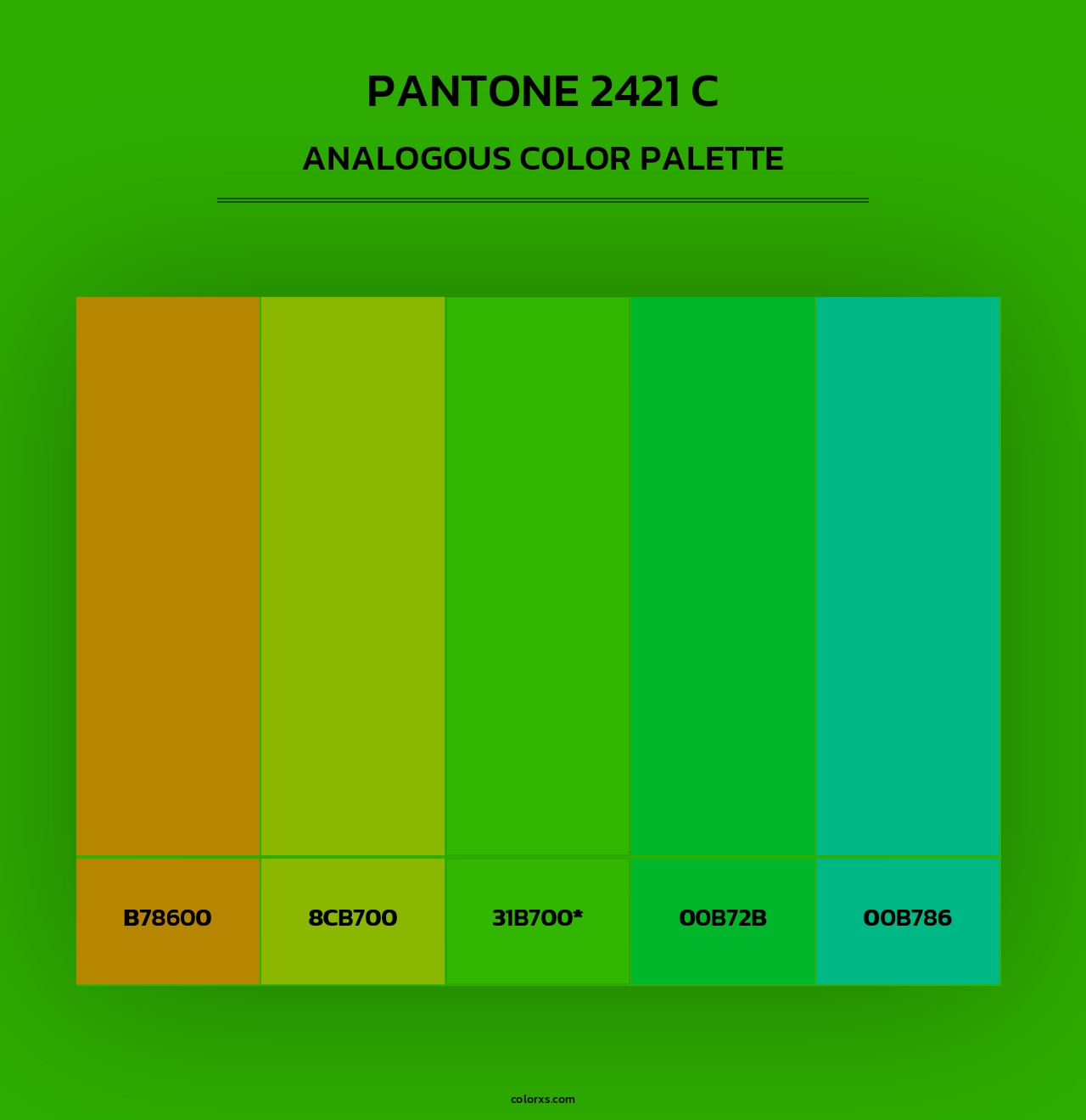 PANTONE 2421 C color palettes - colorxs.com