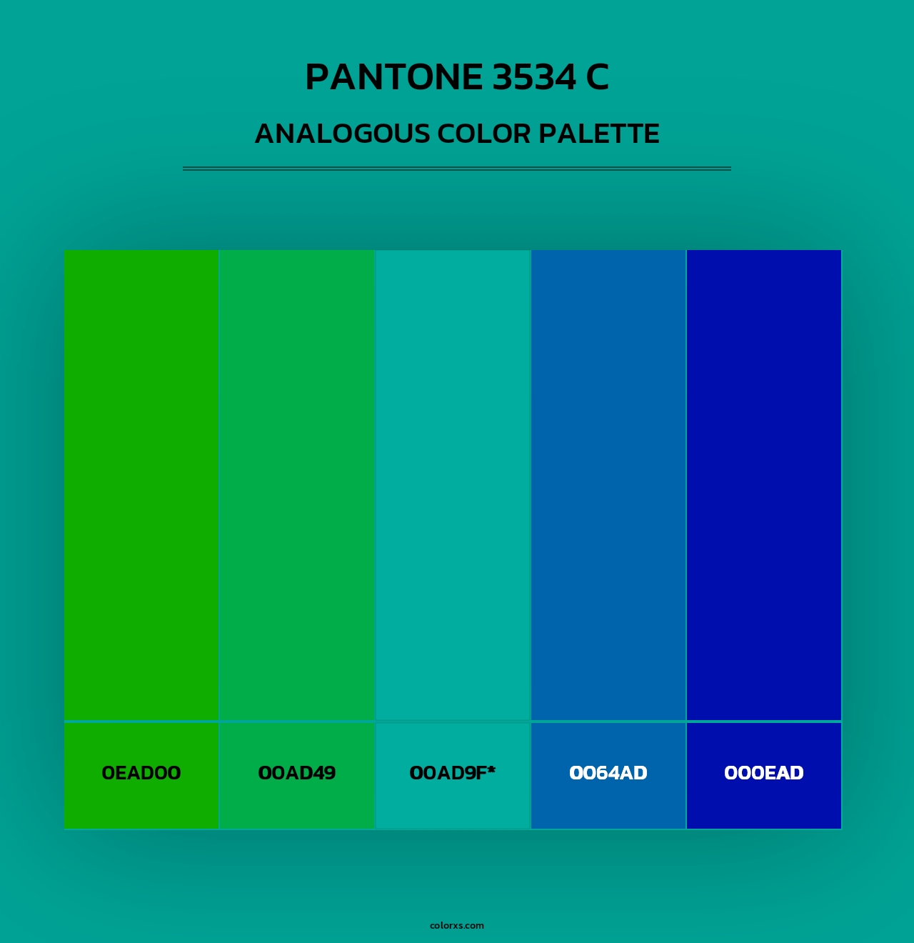 PANTONE 3534 C color palettes - colorxs.com