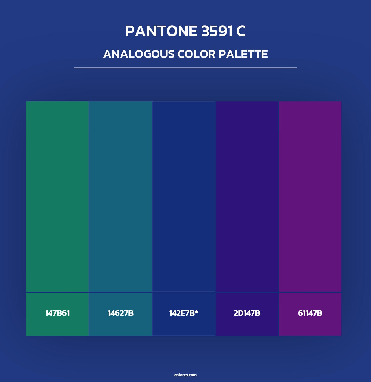 PANTONE 3591 C color palettes - colorxs.com