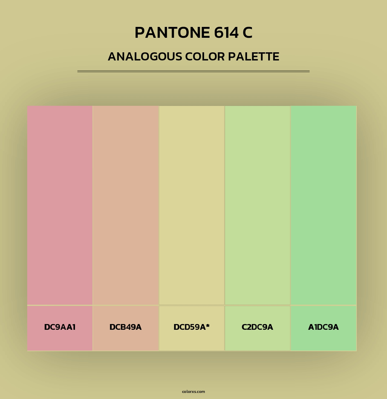 PANTONE 614 C color palettes - colorxs.com