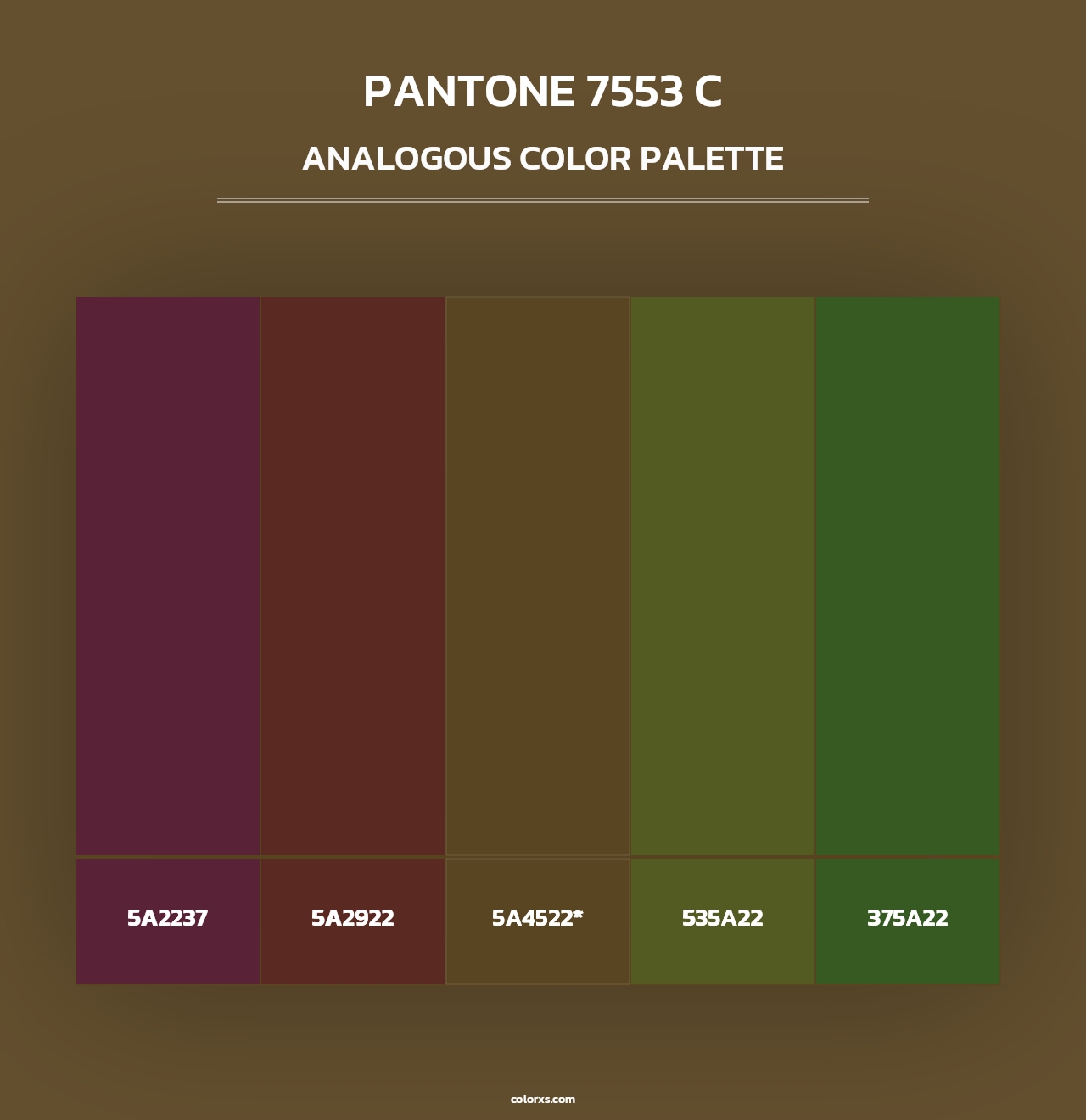 PANTONE 7553 C color palettes - colorxs.com