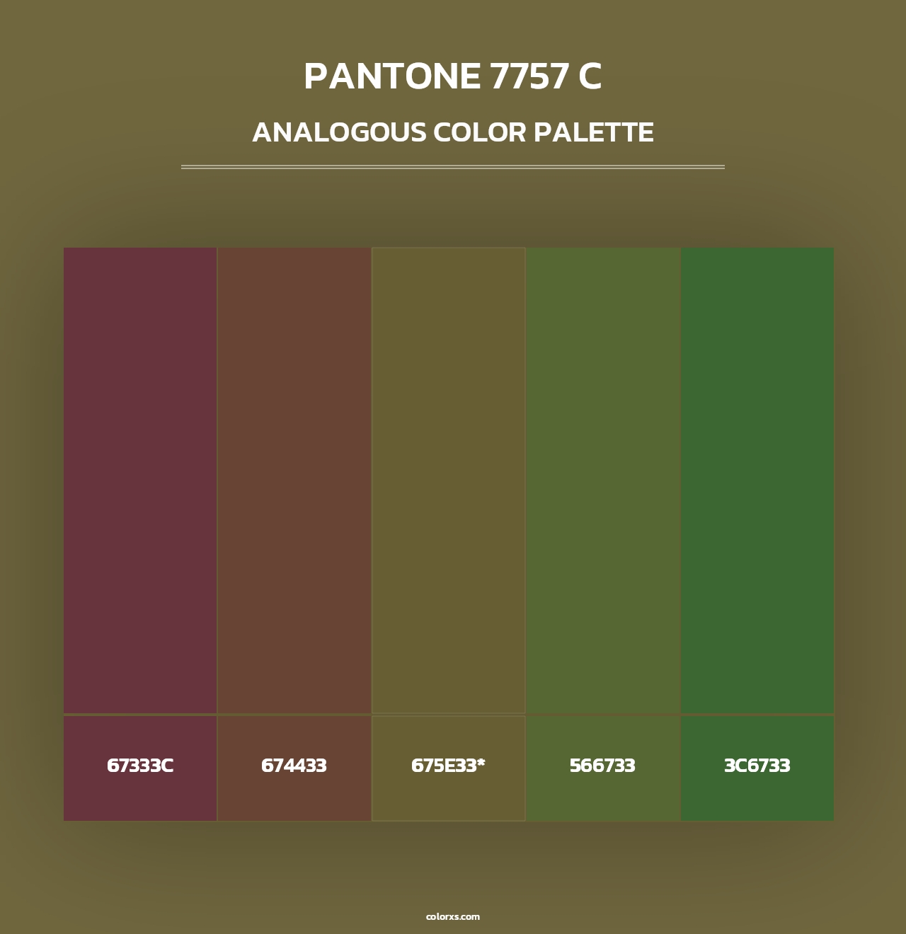 PANTONE 7757 C color palettes - colorxs.com