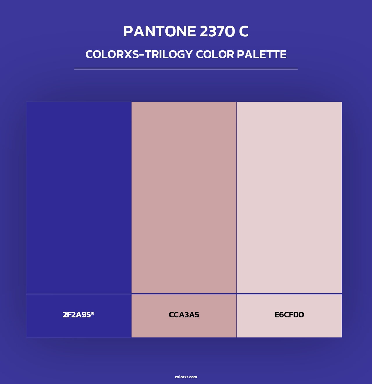 PANTONE 2370 C color palettes - colorxs.com