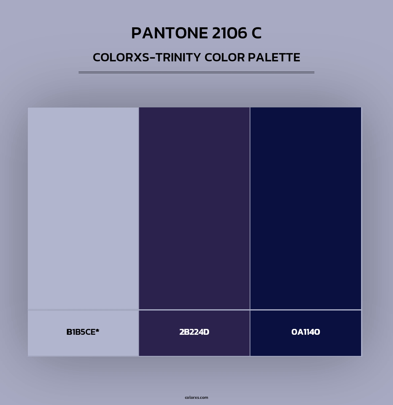 PANTONE 2106 C color palettes - colorxs.com