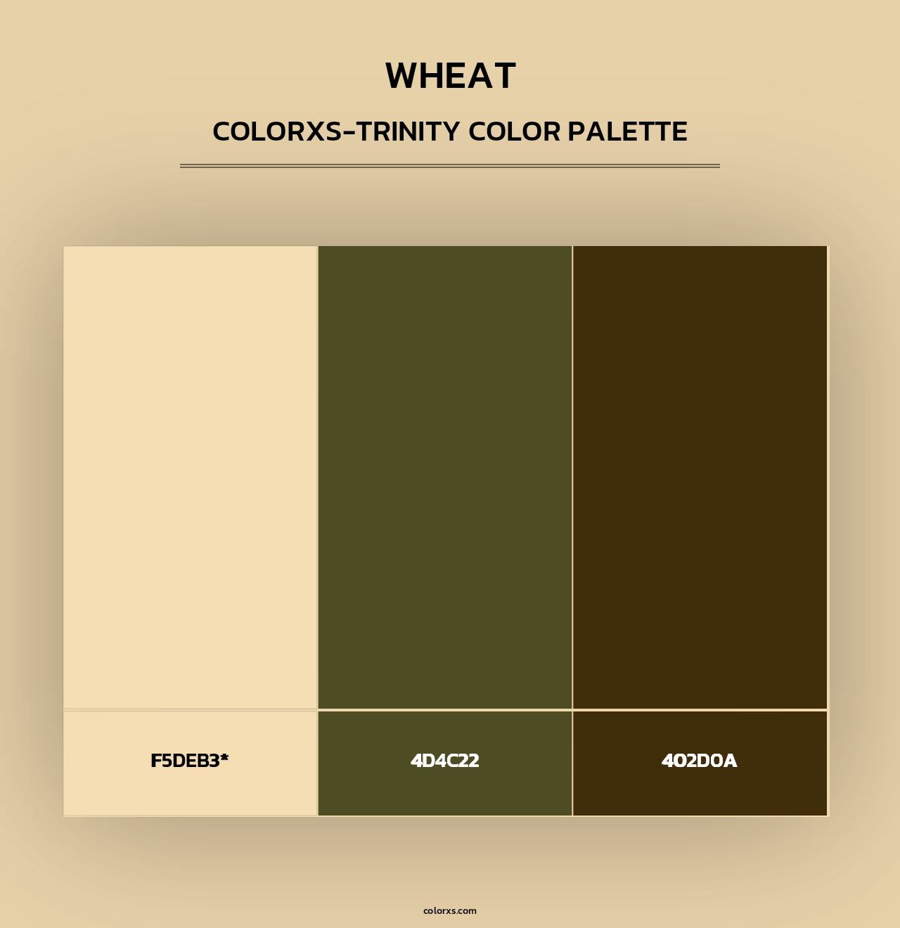 Wheat color palettes - colorxs.com