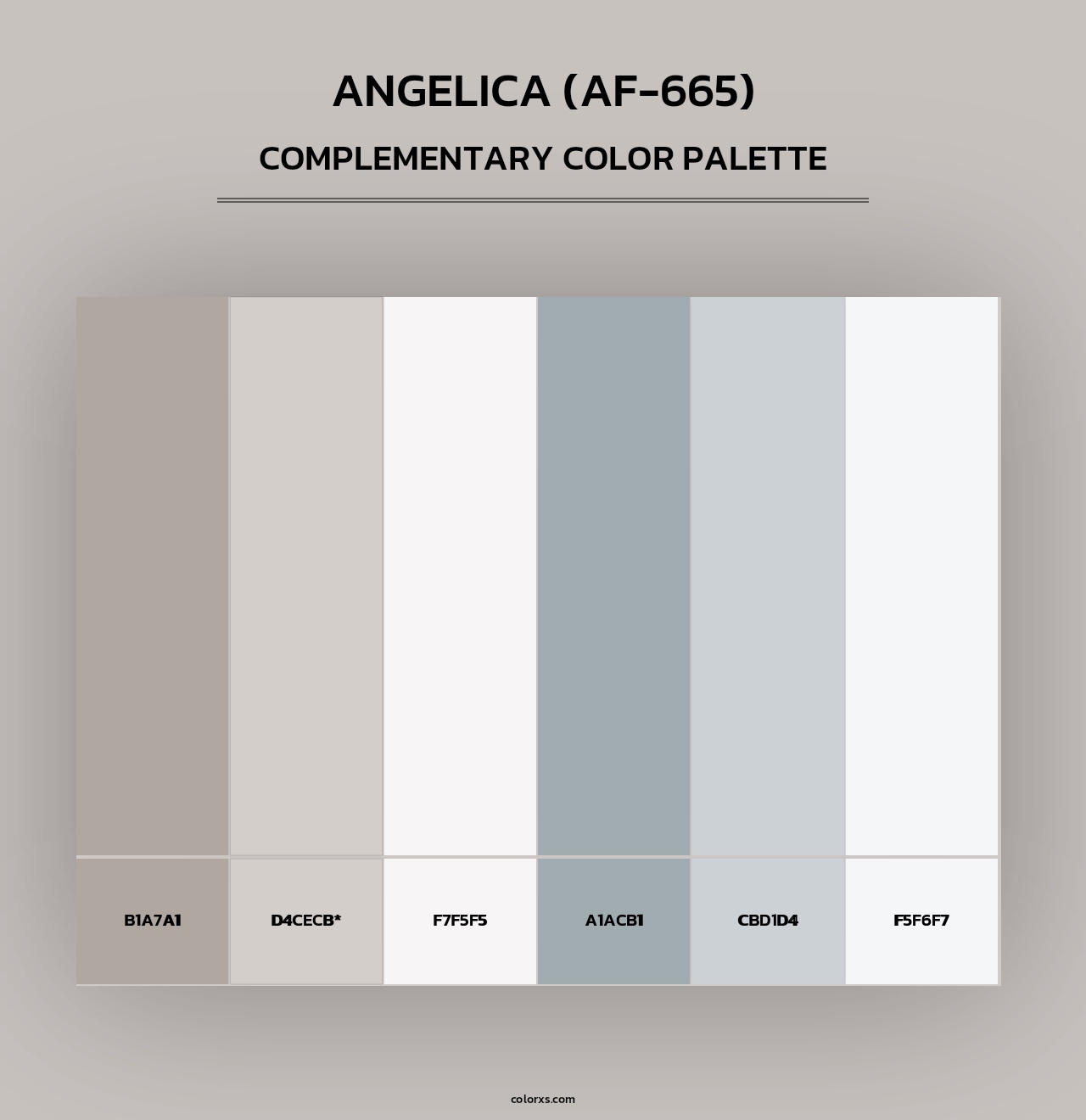 Benjamin Moore Angelica (AF-665) Paint coordinating colors and palettes ...