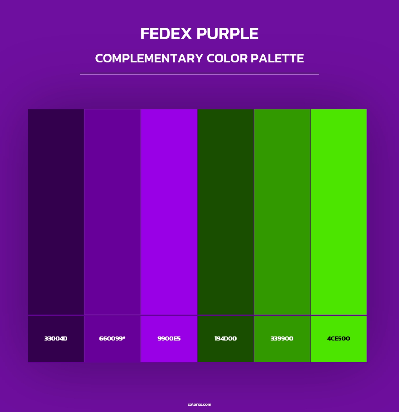 FedEx Purple color palettes - colorxs.com