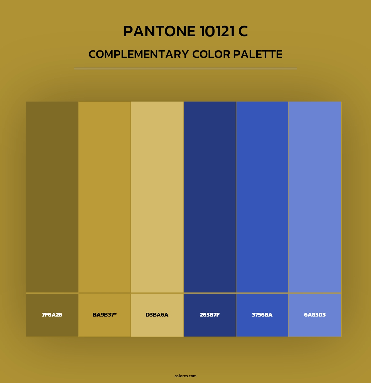PANTONE 10121 C color palettes - colorxs.com