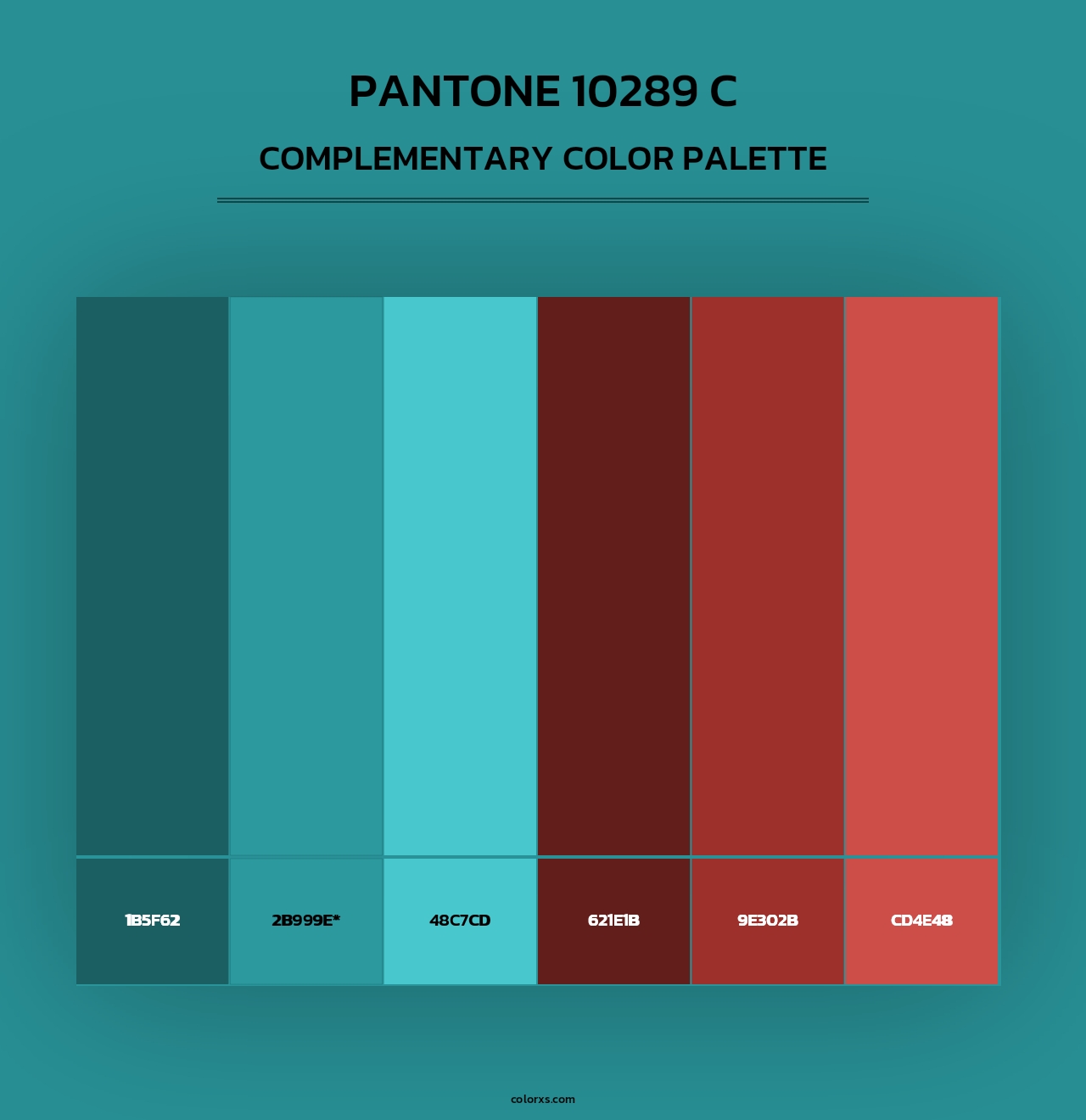 PANTONE 10289 C color palettes - colorxs.com
