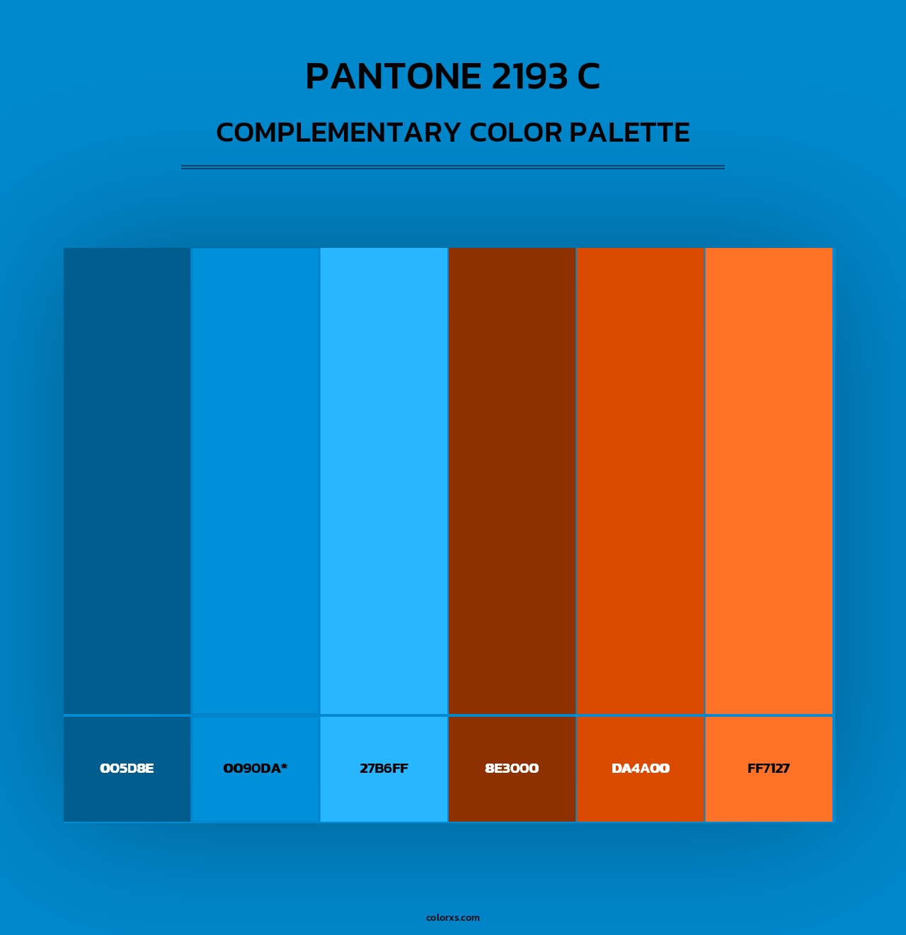 PANTONE 2193 C color palettes - colorxs.com