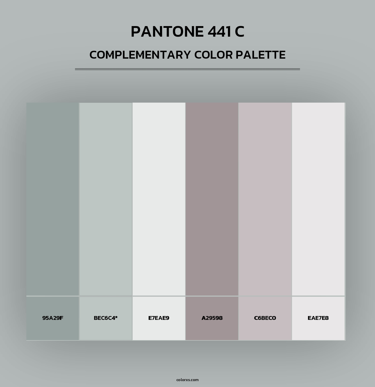 PANTONE 441 C color palettes - colorxs.com