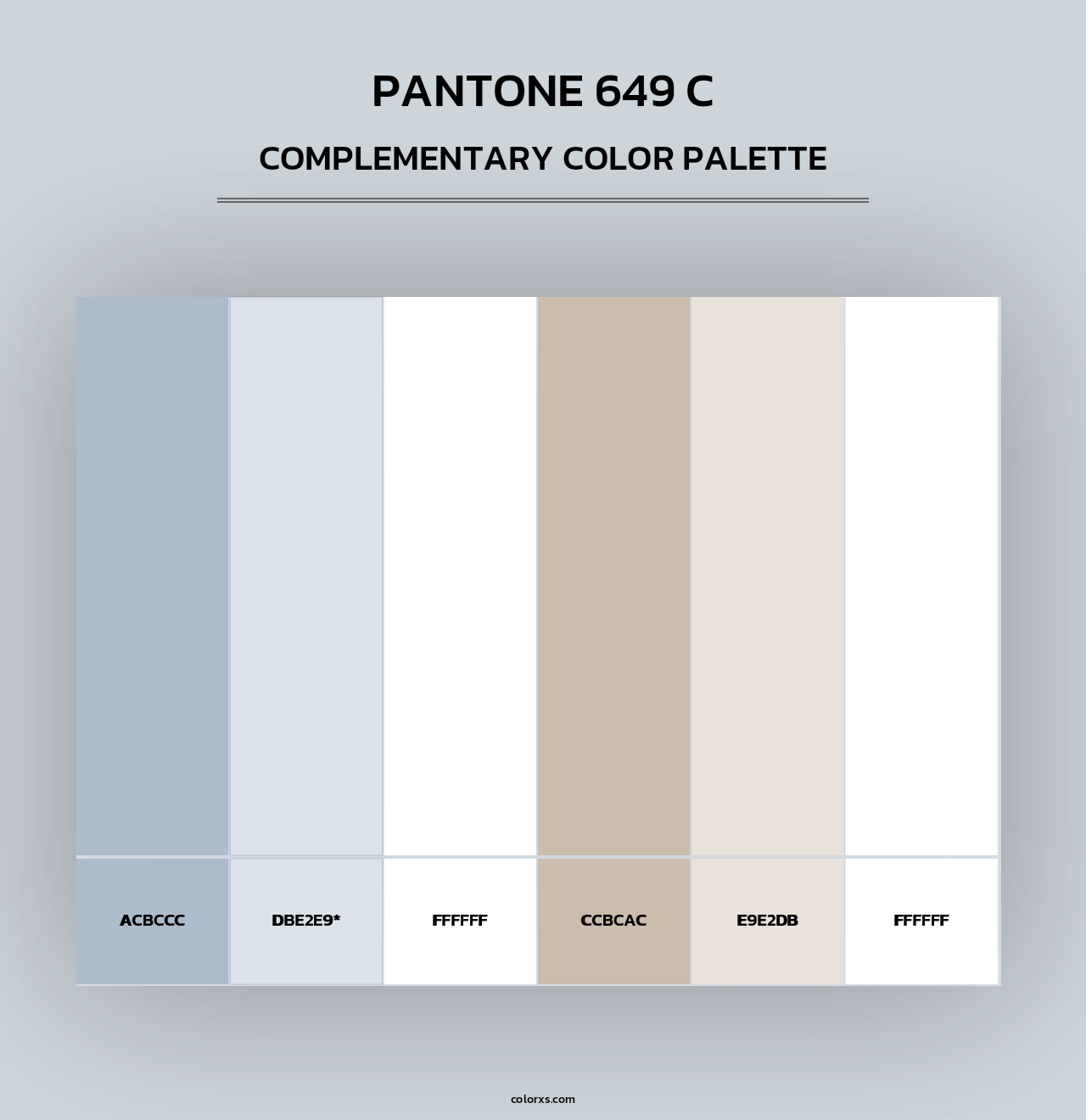 PANTONE 649 C color palettes - colorxs.com