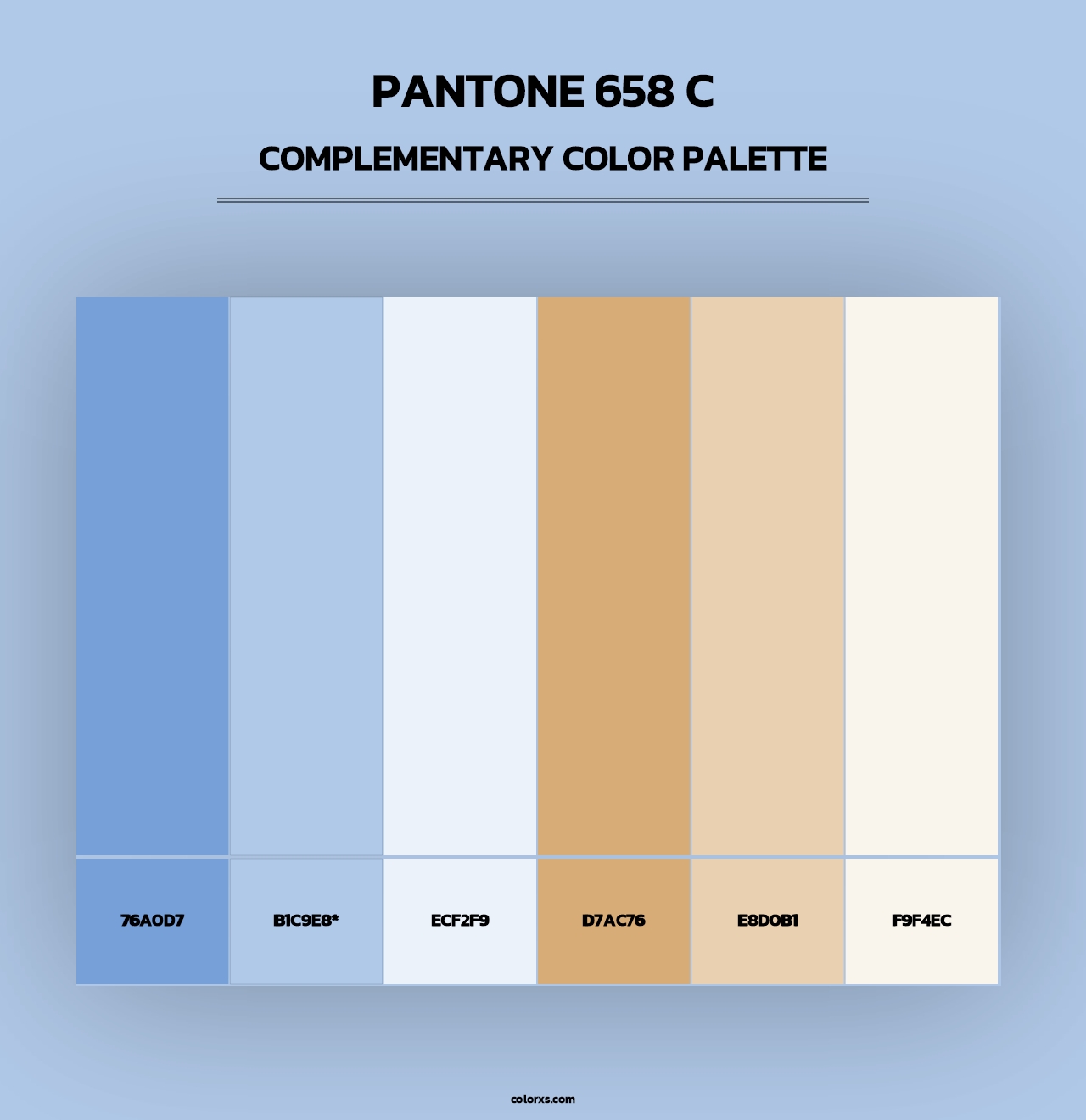 PANTONE 658 C color palettes - colorxs.com