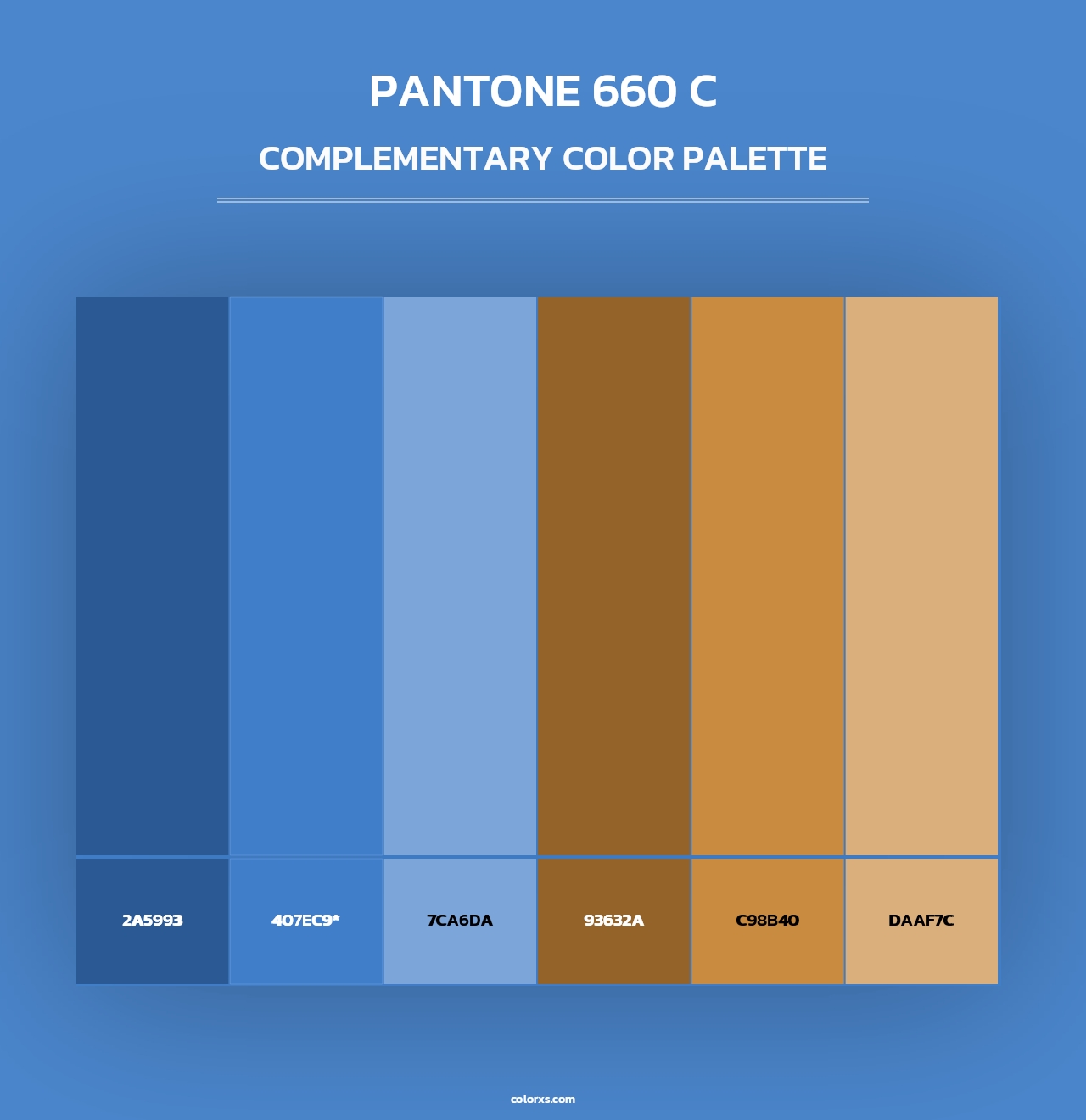 PANTONE 660 C color palettes - colorxs.com