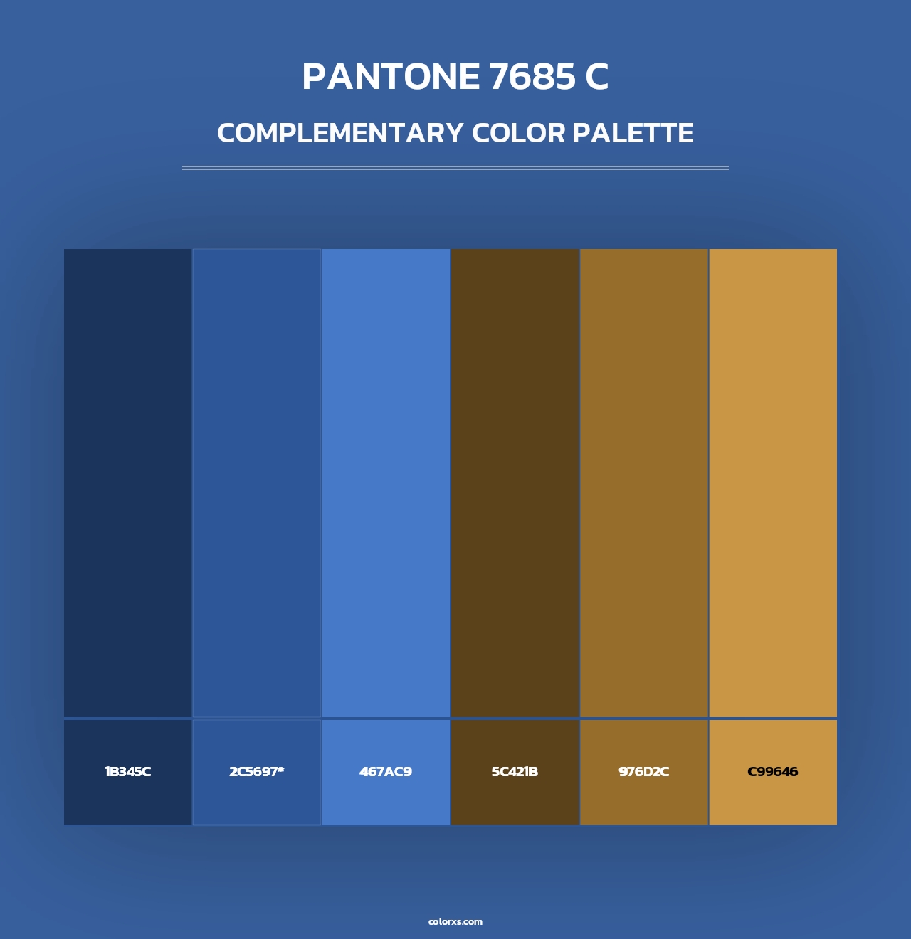 PANTONE 7685 C color palettes - colorxs.com