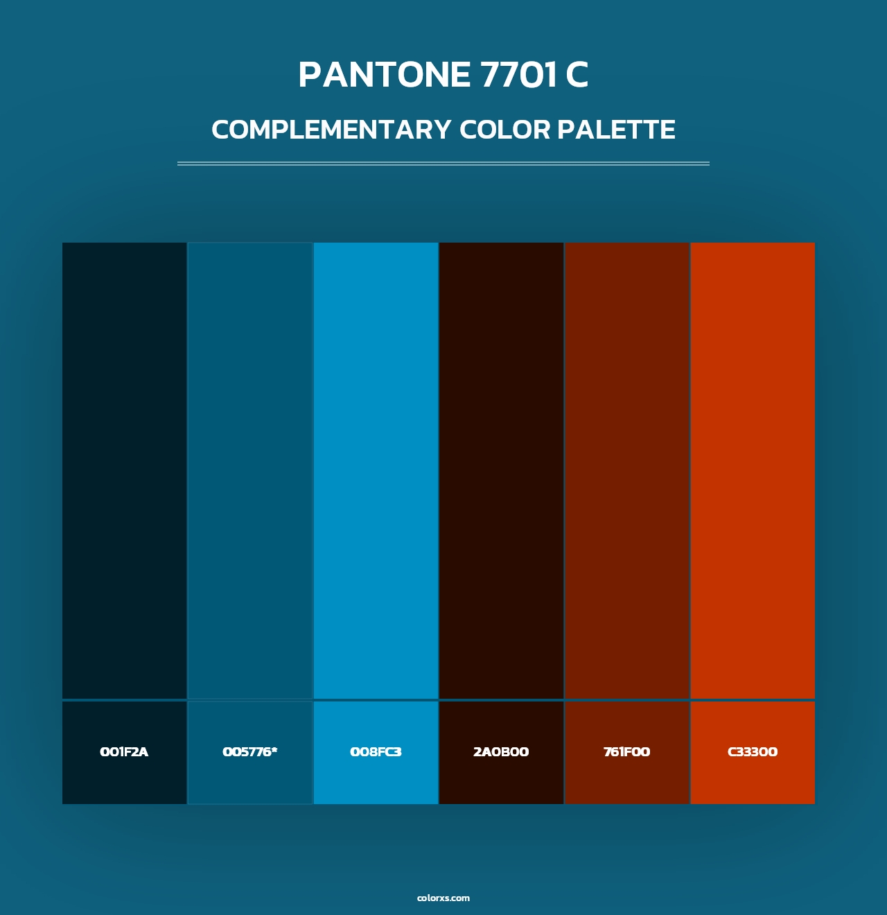 PANTONE 7701 C color palettes - colorxs.com