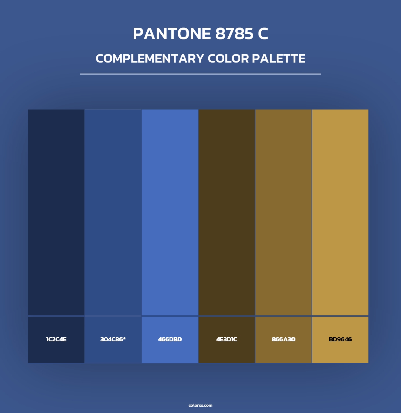 PANTONE 8785 C color palettes - colorxs.com