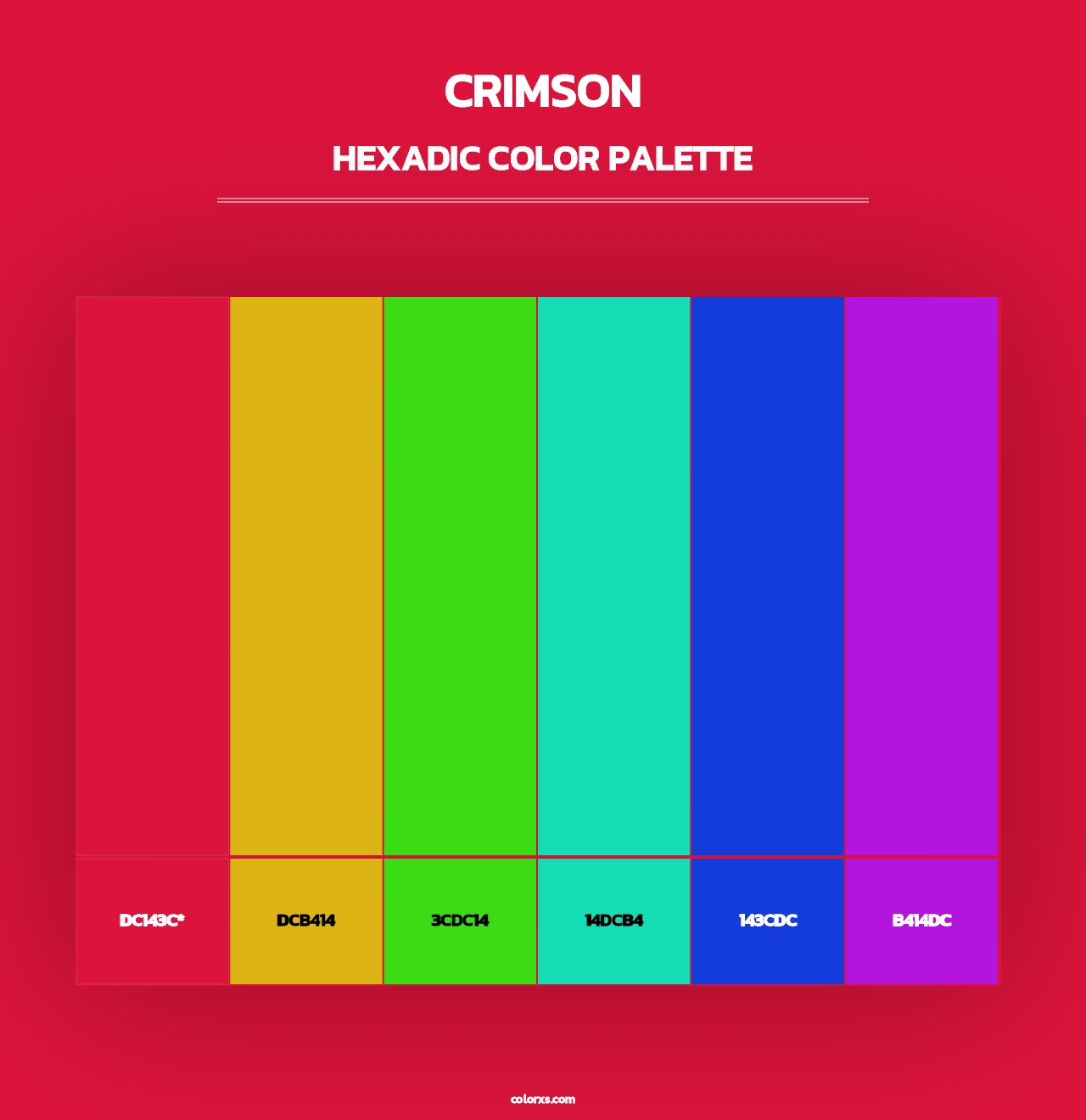 Crimson color palettes - colorxs.com