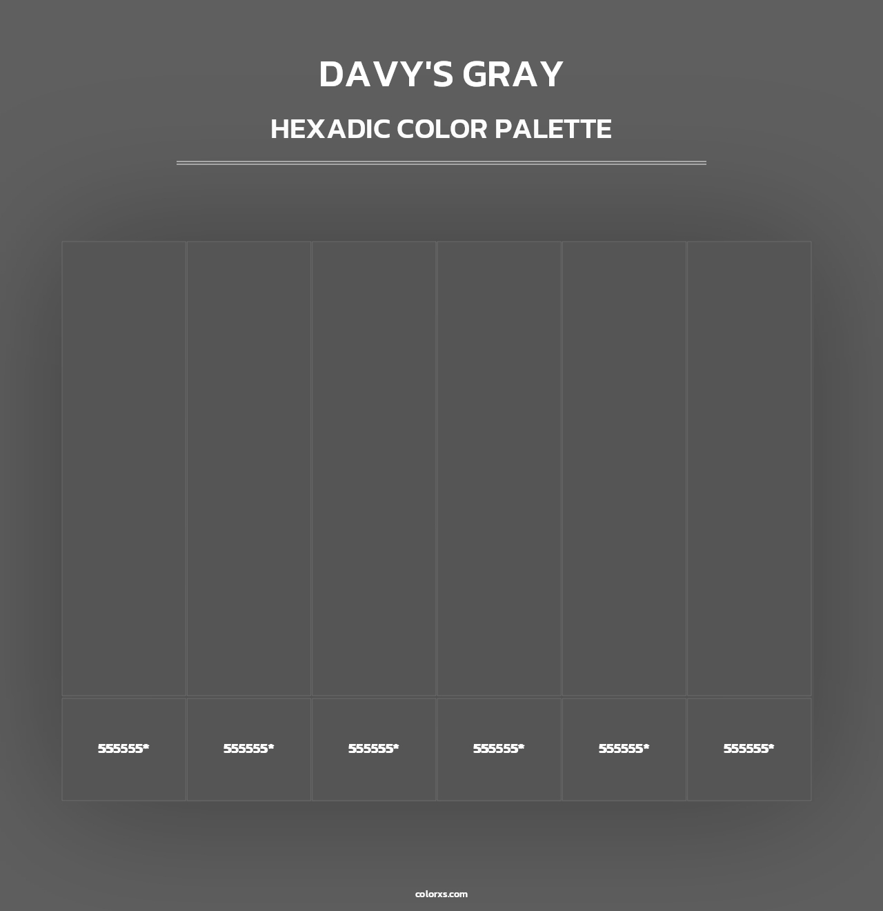 Davy's gray color palettes - colorxs.com