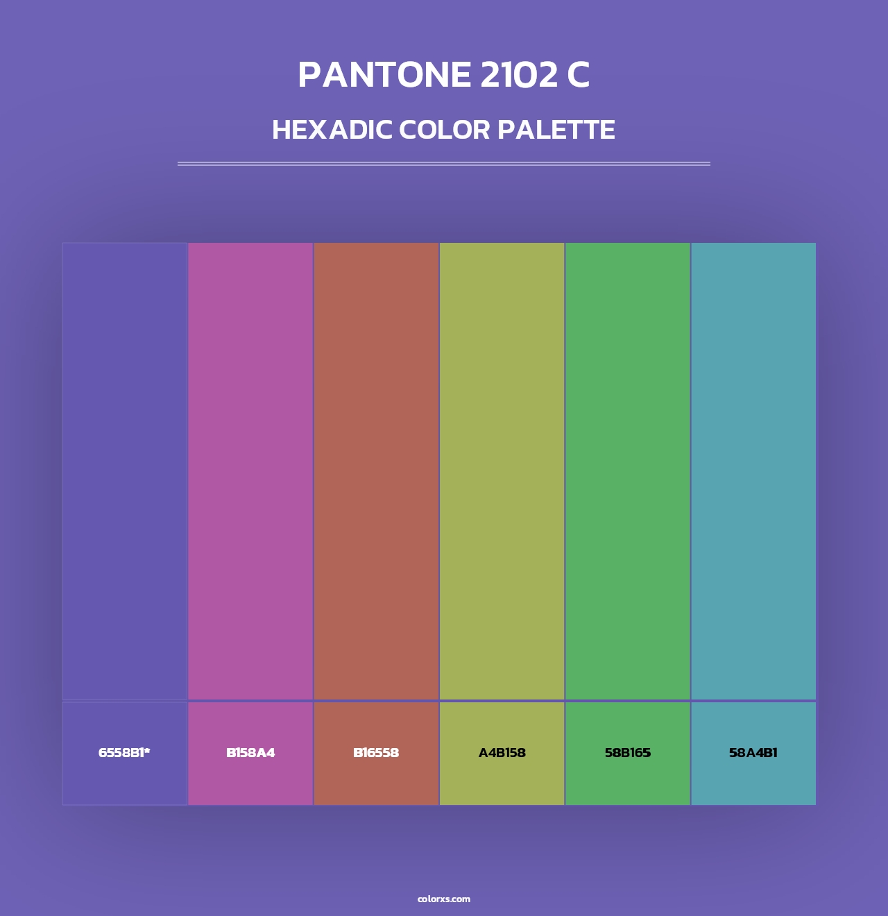 PANTONE 2102 C color palettes - colorxs.com
