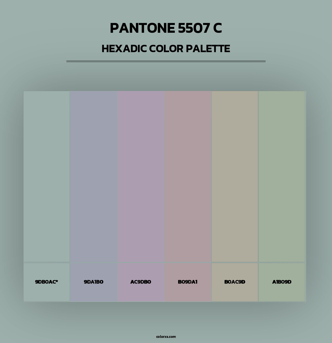 PANTONE 5507 C color palettes - colorxs.com