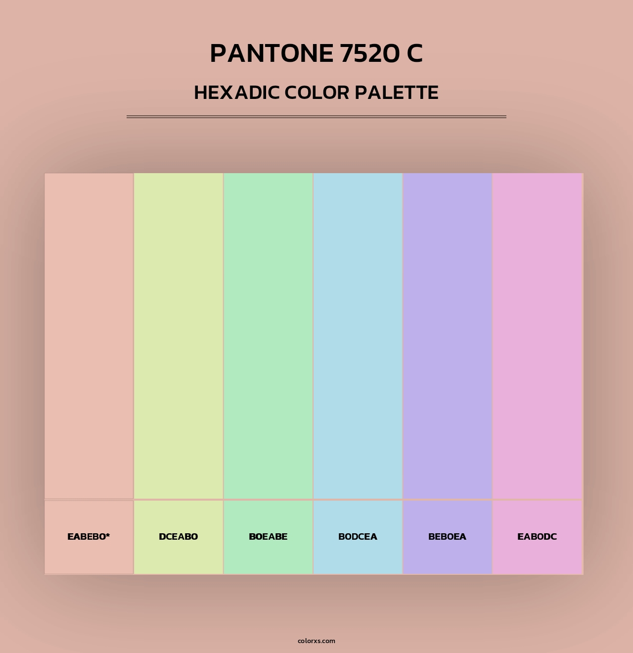 PANTONE 7520 C color palettes - colorxs.com
