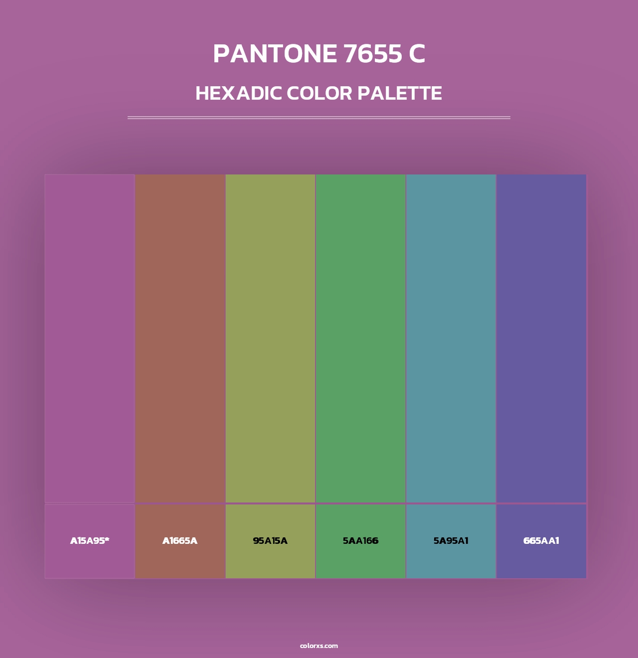 PANTONE 7655 C color palettes - colorxs.com