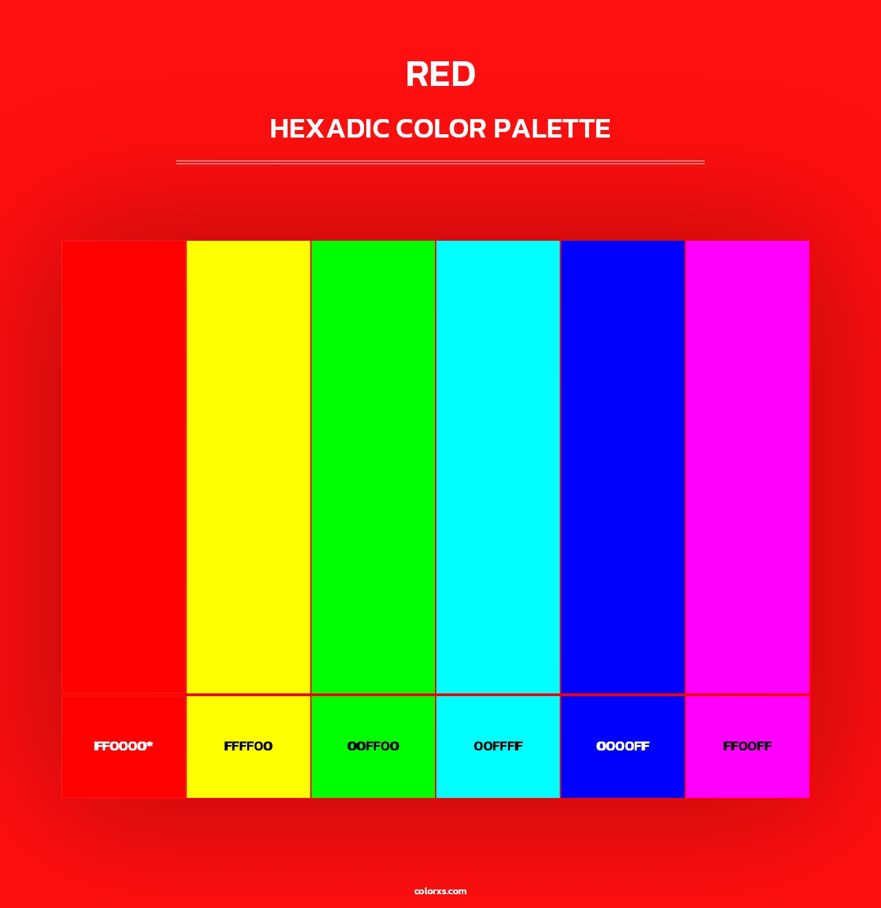 Red color palettes - colorxs.com