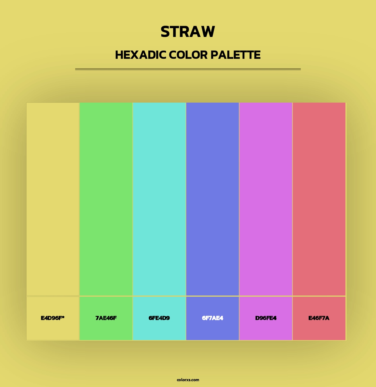 Straw color palettes - colorxs.com