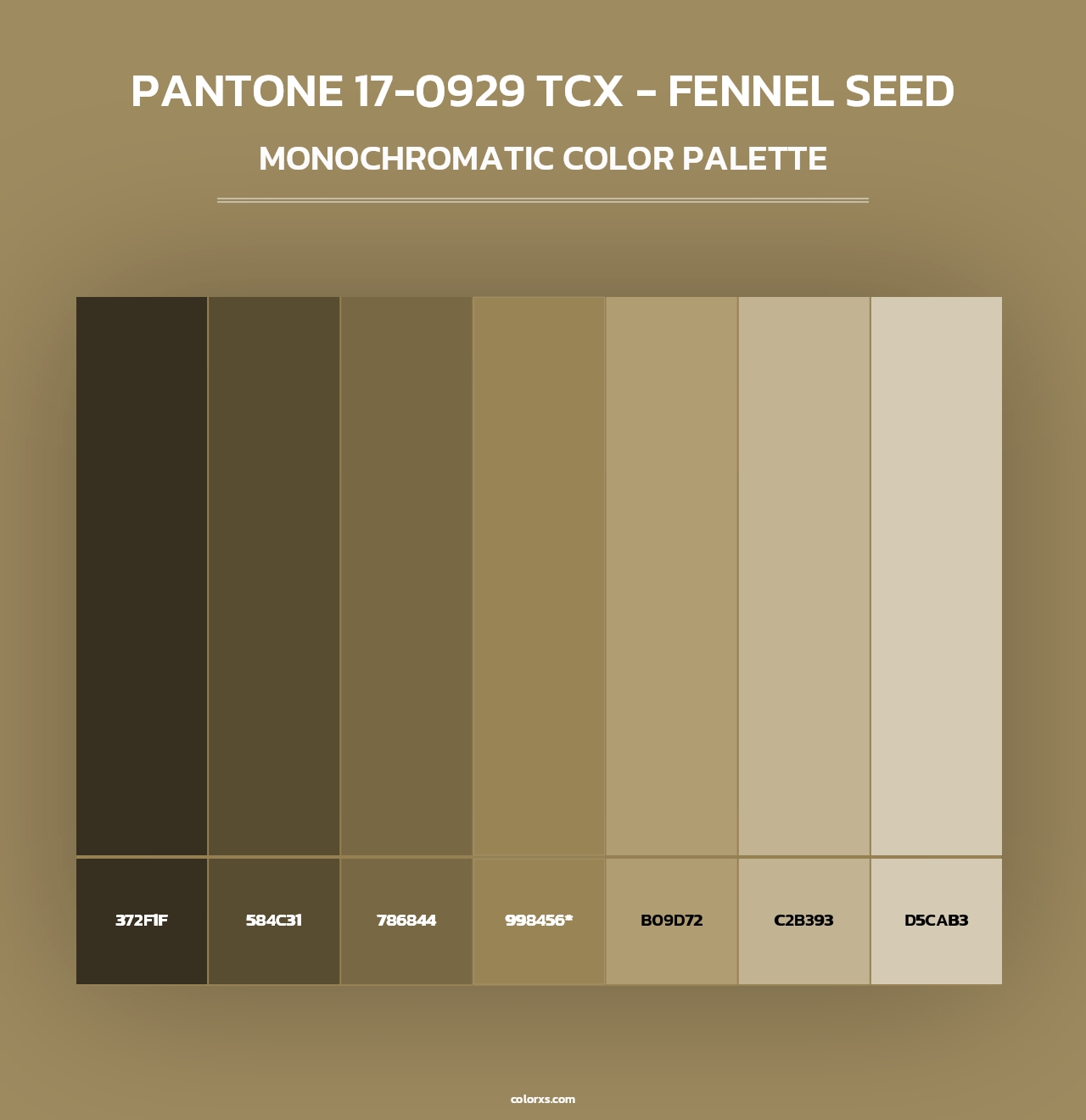 PANTONE 17-0929 TCX - Fennel Seed color palettes - colorxs.com