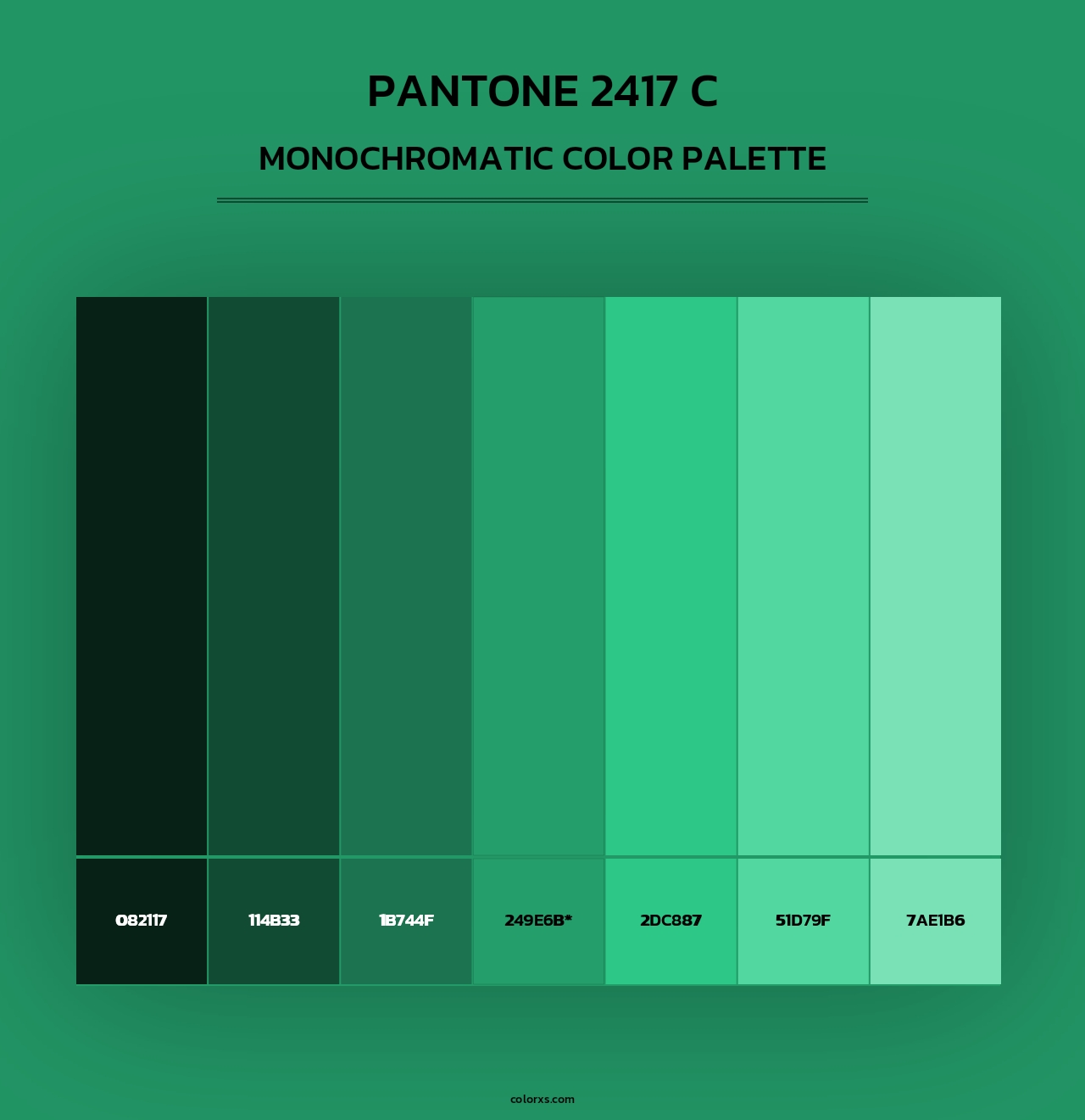 PANTONE 2417 C color palettes - colorxs.com