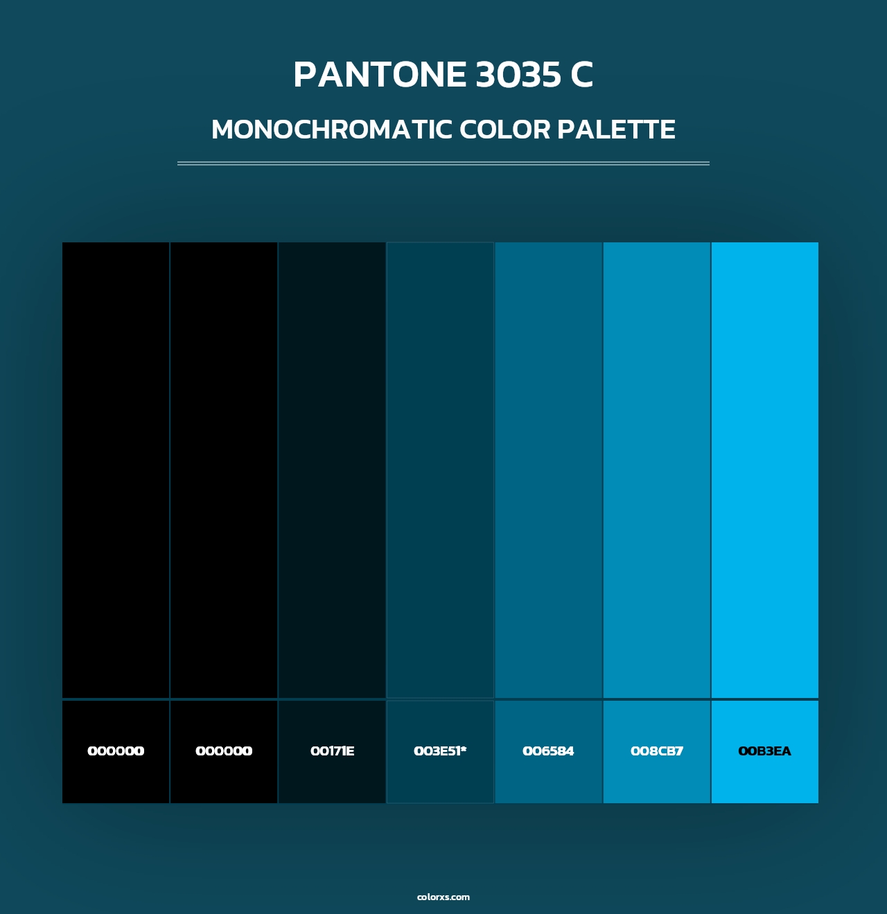 PANTONE 3035 C color palettes - colorxs.com