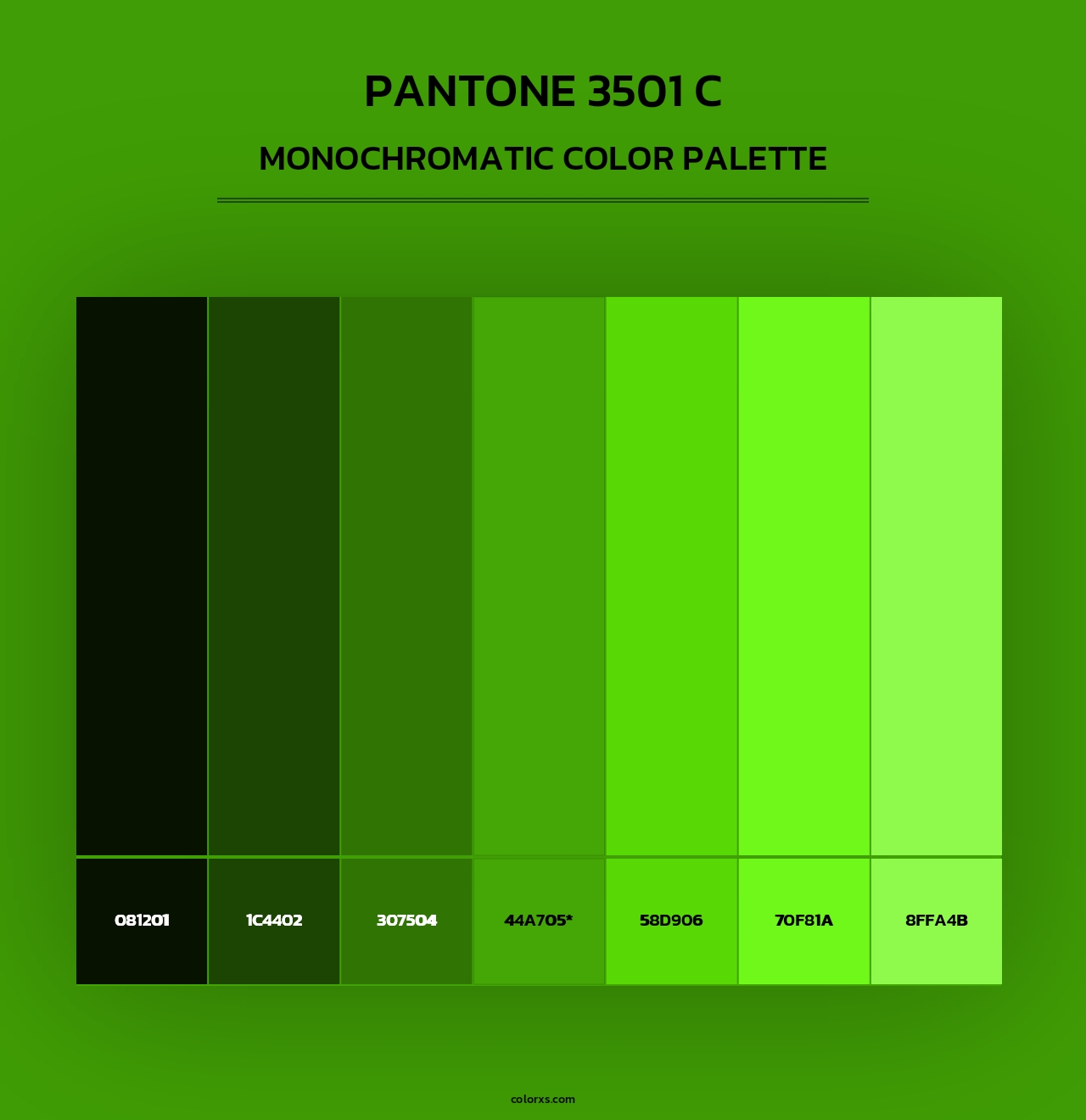 PANTONE 3501 C color palettes - colorxs.com