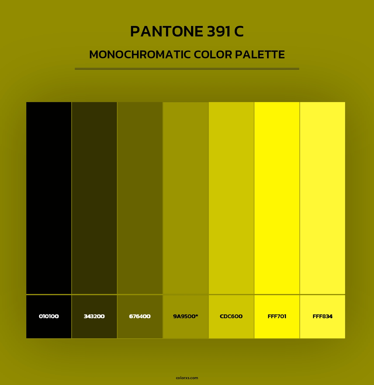 PANTONE 391 C color palettes - colorxs.com
