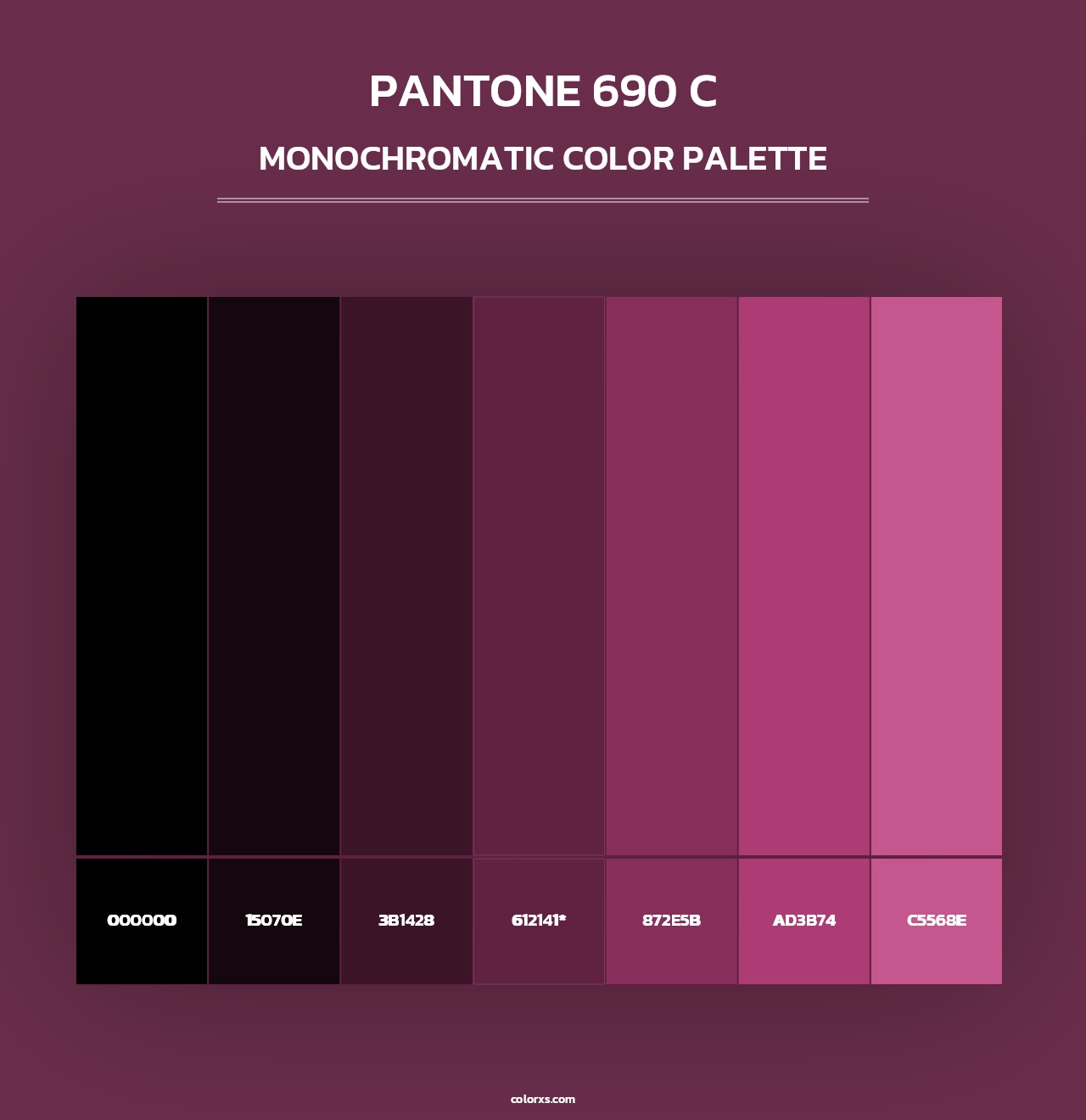 PANTONE 690 C color palettes - colorxs.com