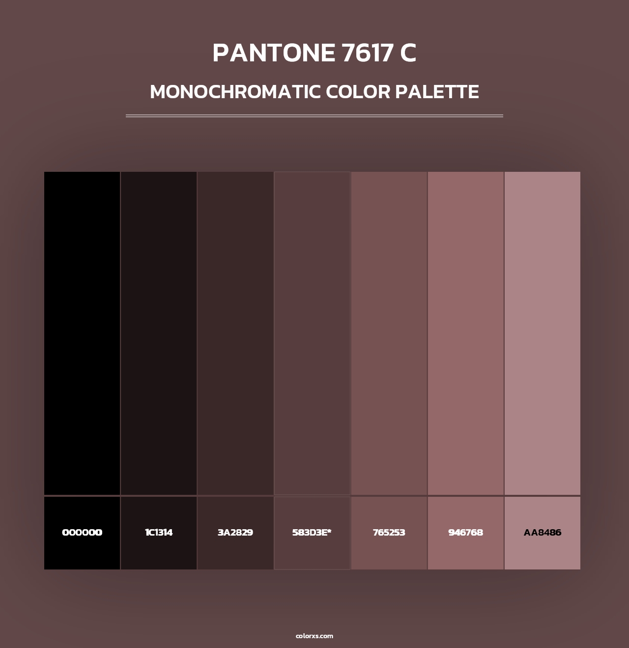 PANTONE 7617 C color palettes - colorxs.com