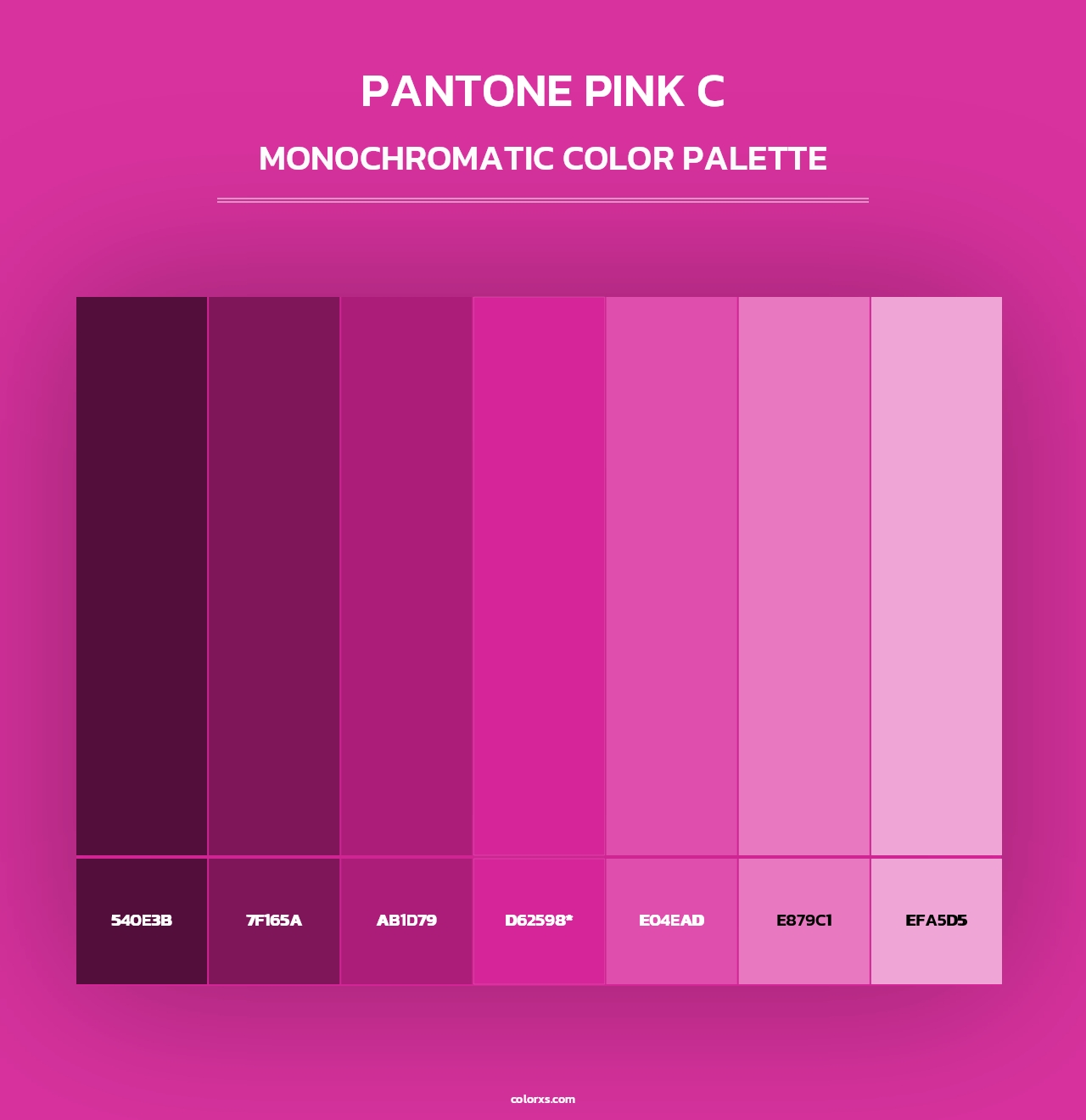 PANTONE Pink C color palettes - colorxs.com