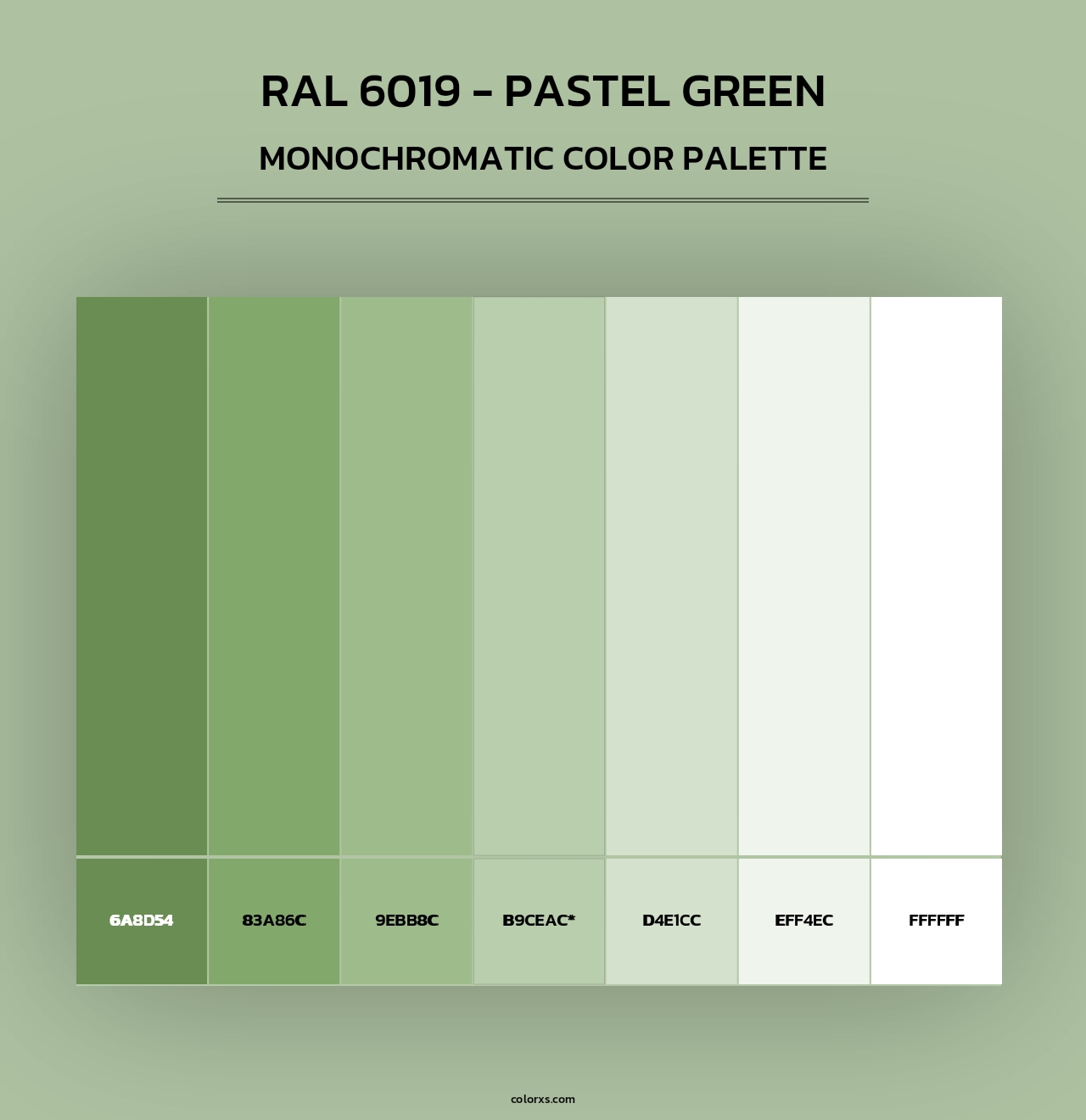 RAL 6019 Pastel Green Color Palettes Colorxs RAL 6019 Pastel Green Color Palettes Colorxs