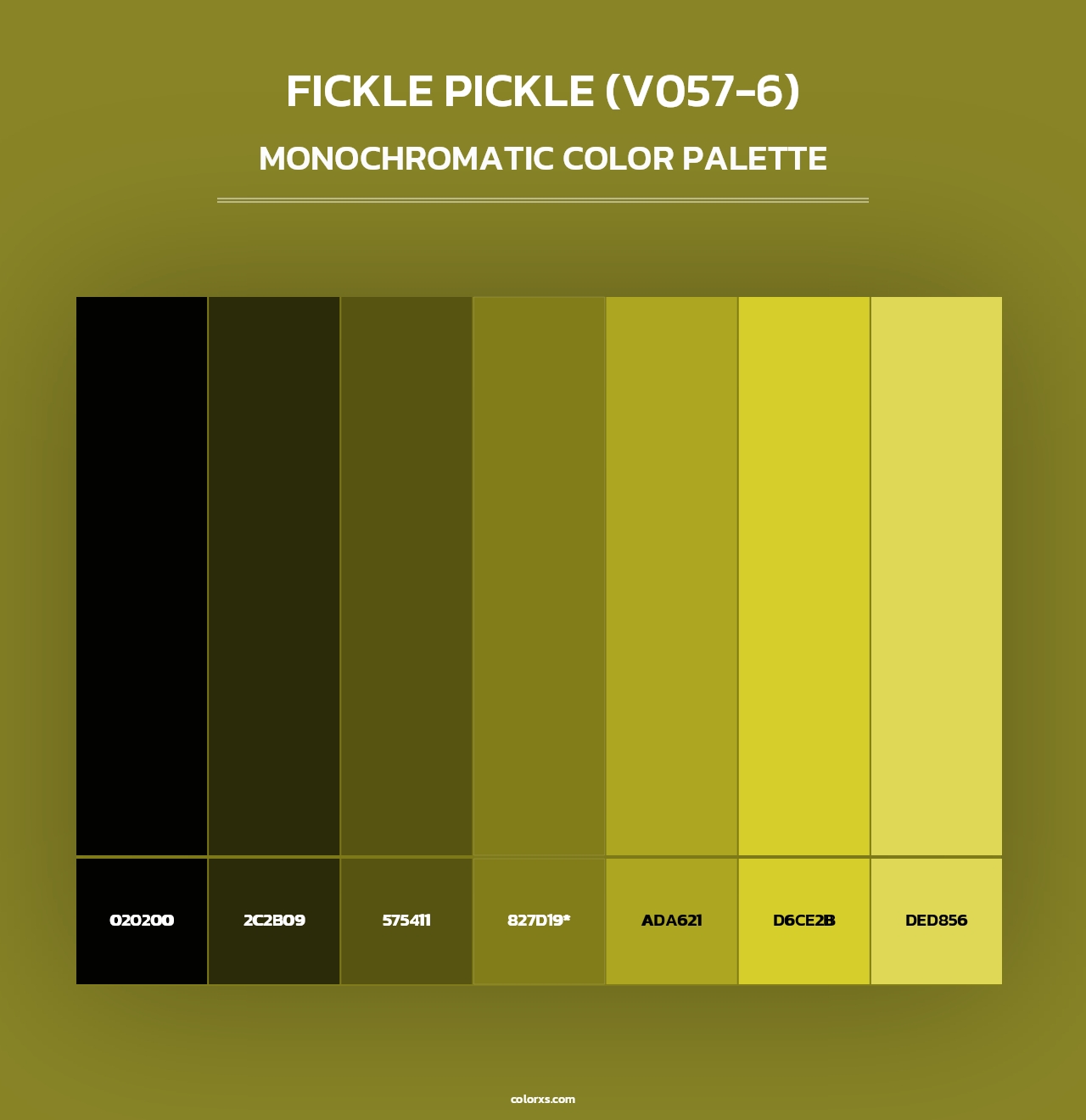 Valspar Fickle Pickle (V057-6) Paint coordinating colors and palettes ...