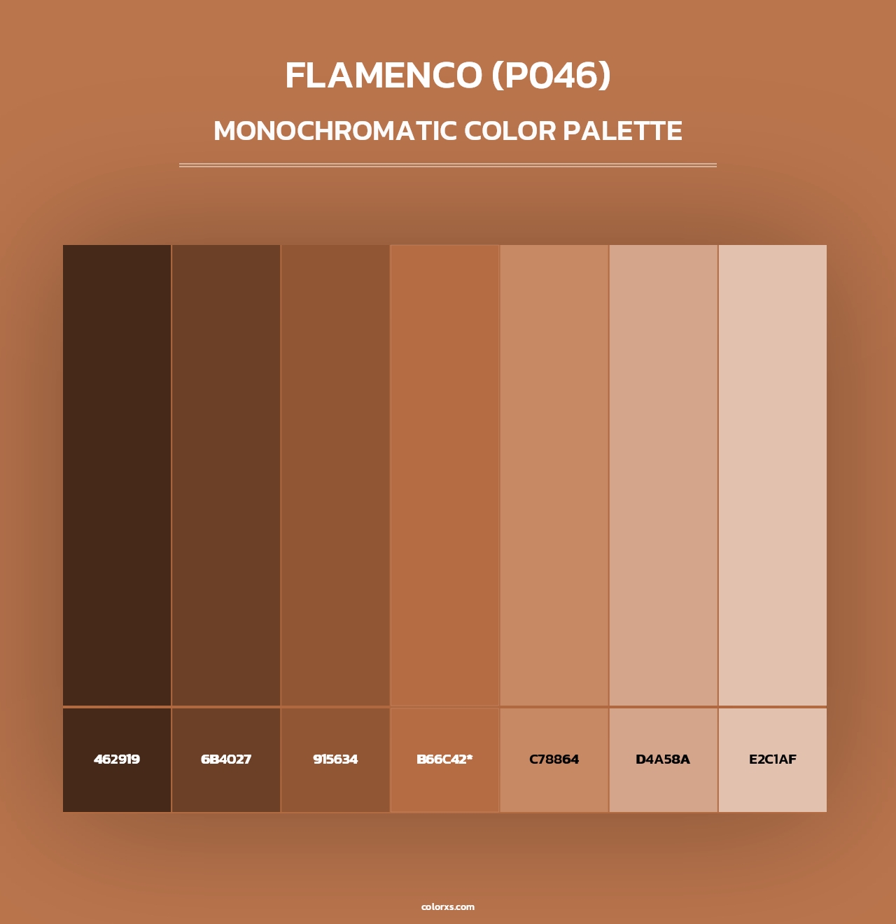 Valspar Flamenco (P046) Paint coordinating colors and palettes ...