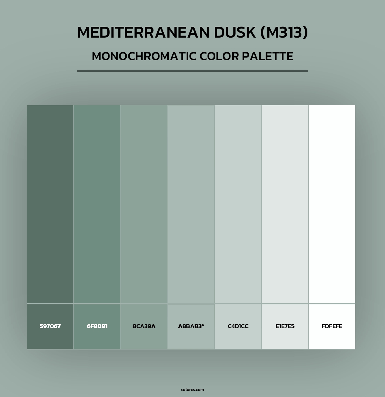 Valspar Mediterranean Dusk (M313) Paint coordinating colors and ...