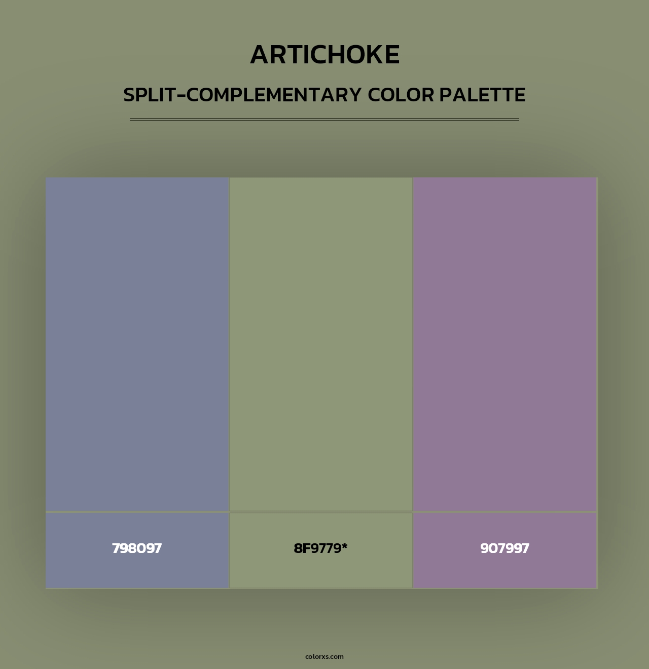 Split-complementary color palettes and scheme combinations - colorxs.com