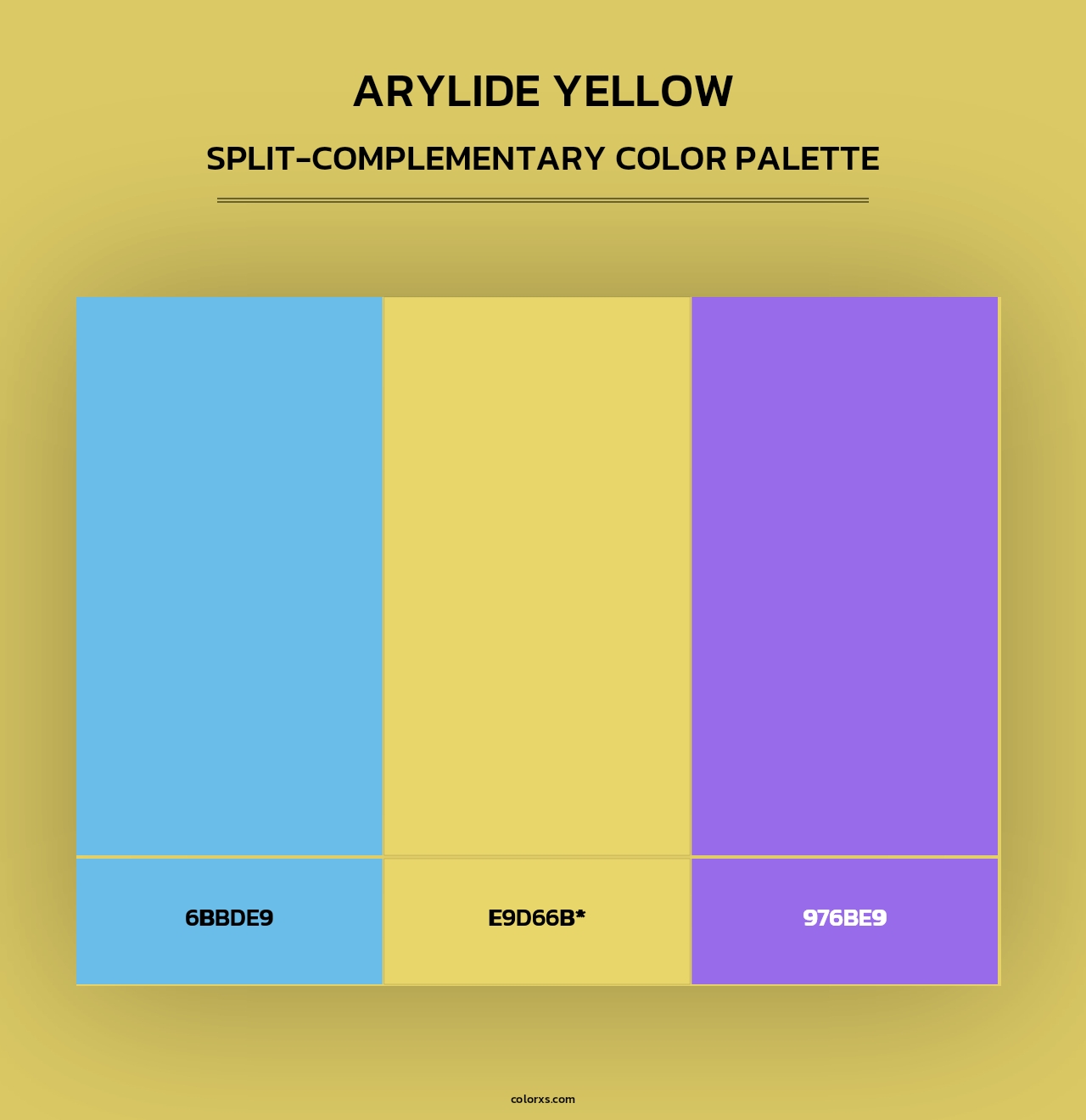 Split-complementary color palettes and scheme combinations - colorxs.com