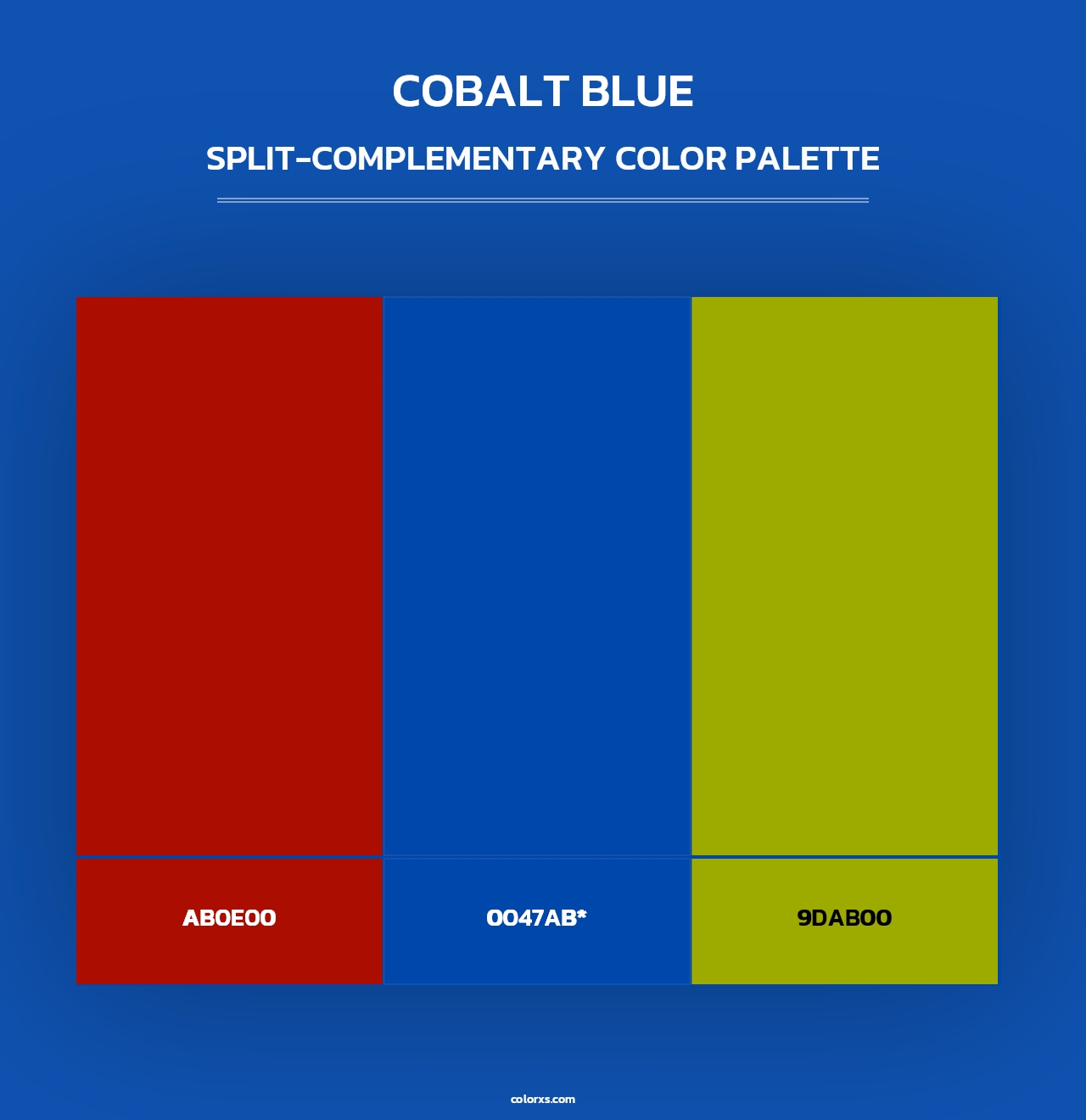 Cobalt Blue color palettes - colorxs.com