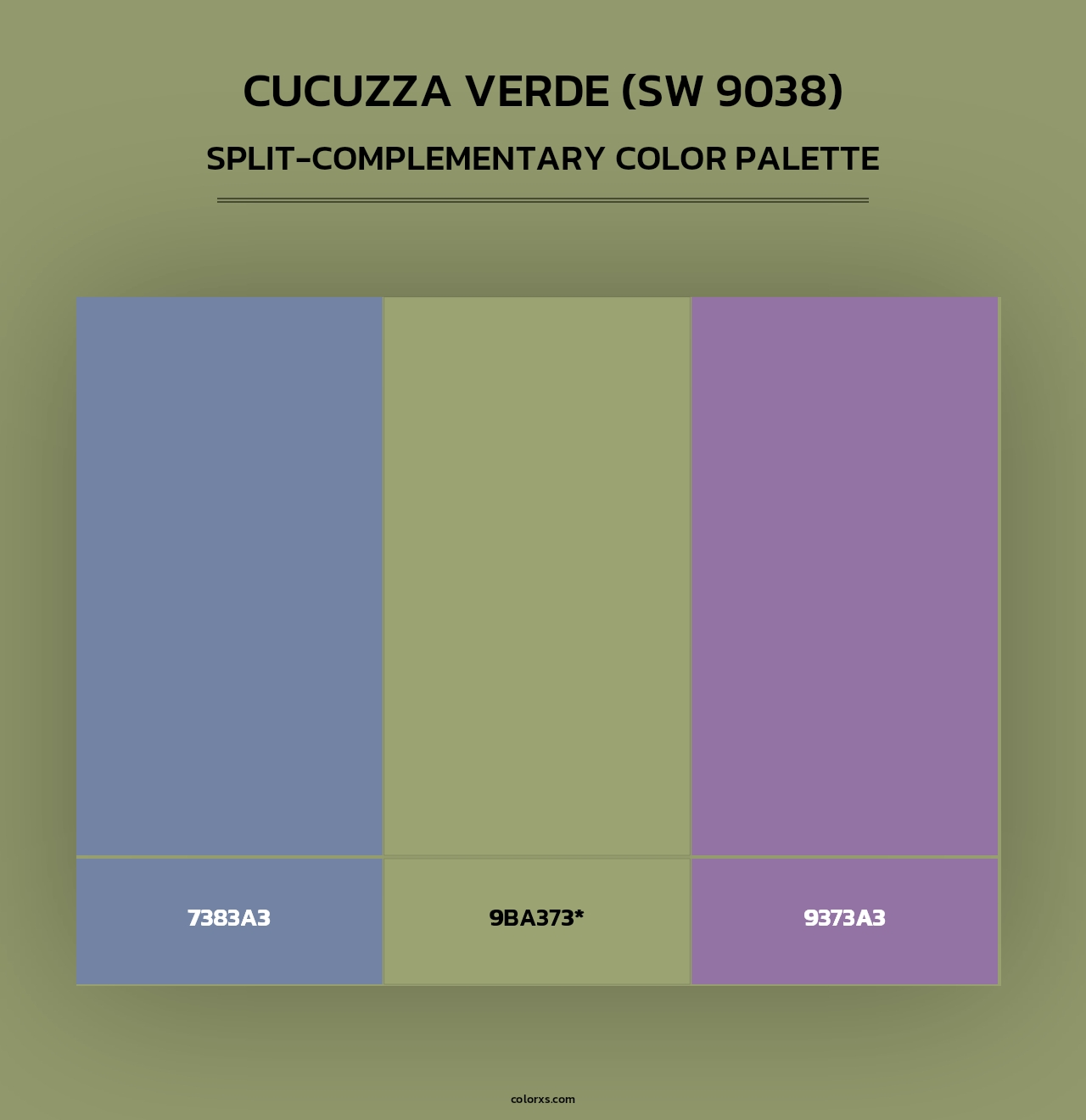 Sherwin Williams Cucuzza Verde (SW 9038) Paint coordinating colors and ...