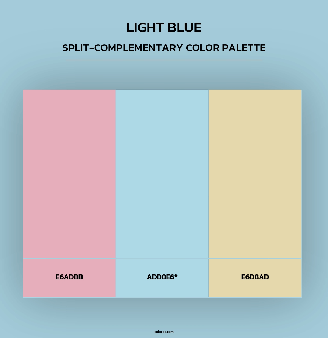 Light Blue color palettes - colorxs.com