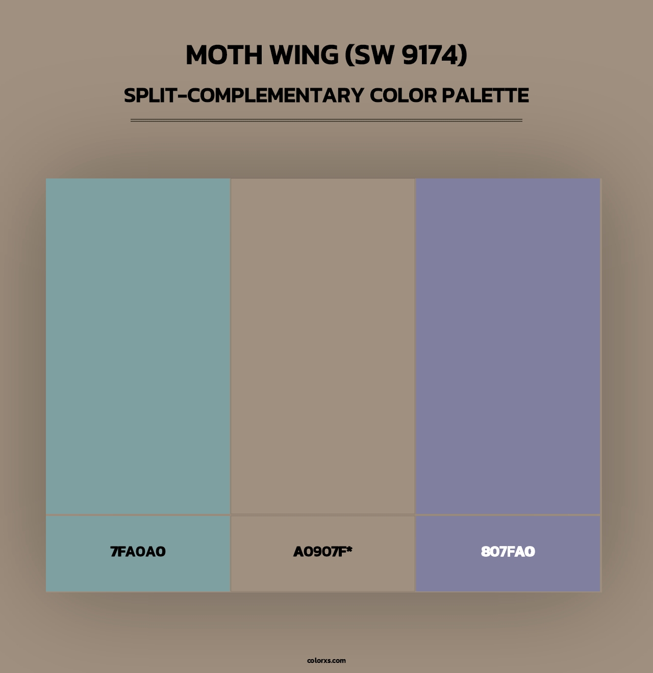 Sherwin Williams Moth Wing (SW 9174) Paint coordinating colors and ...